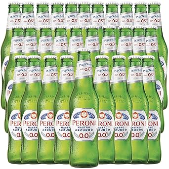 Amazon.com: Peroni Nastro Azzurro 30 Pack 0.0 NA Beer Non-Alcoholic ...