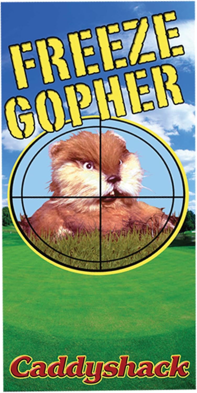 Factory Entertainment Caddyshack-Freeze Gopher Beach/Bath Towel ...