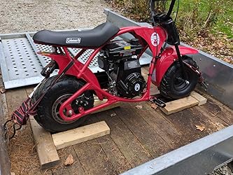 Amazon.com: Coleman Powersports B100 105cc Gas Powered Minibike for Kids and Adults, 1-Cylinder ...