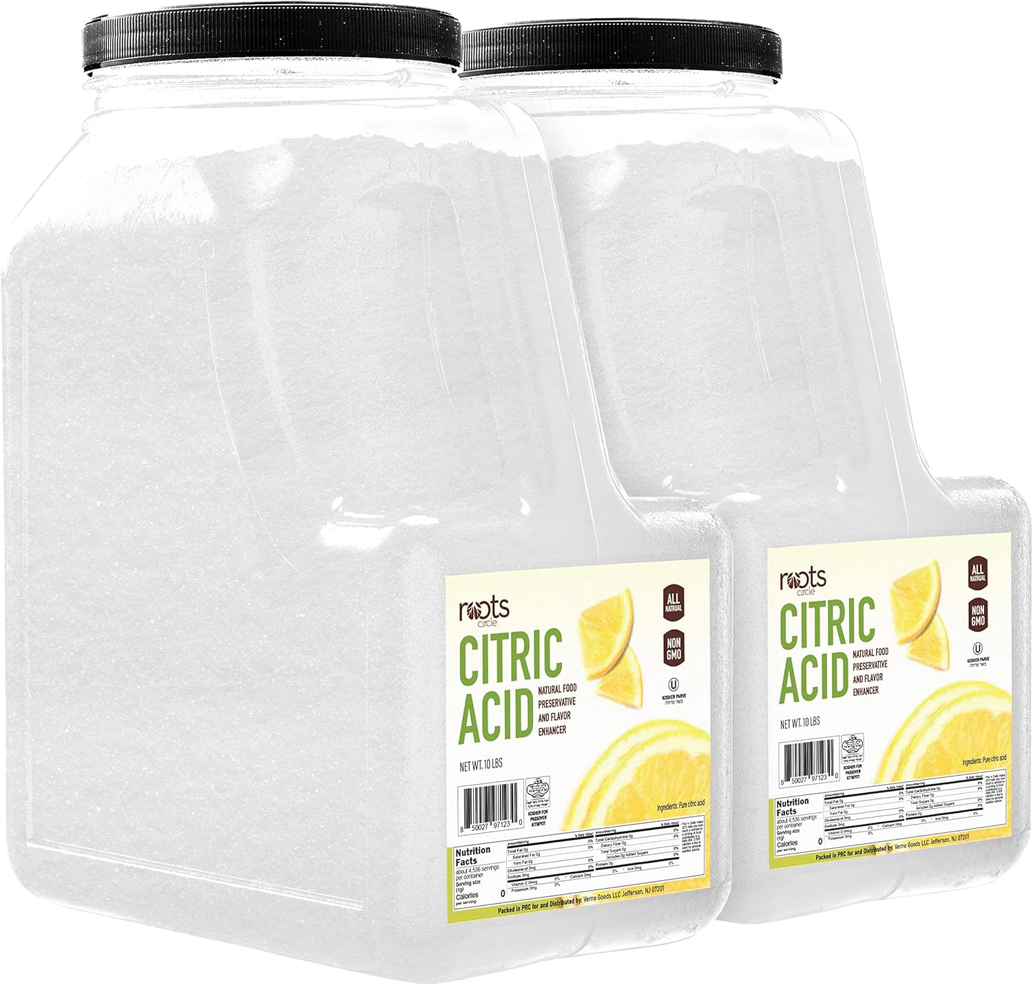 Amazon.com: Roots Circle All-Natural Citric Acid | 2 Pack - 20 Pounds ...