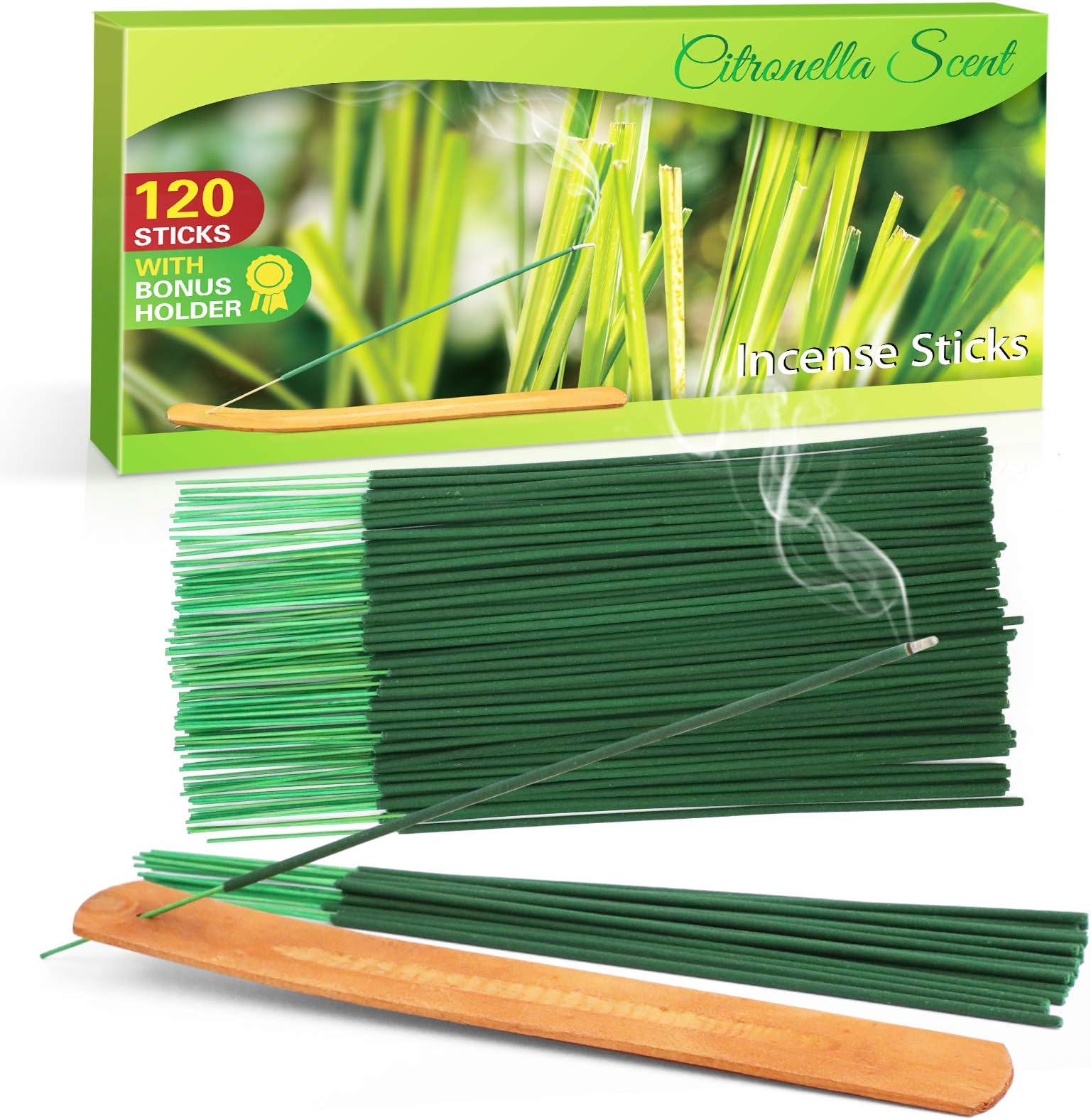 Amazon.com: AmazonLights Mosquito Repellent Garden Incense | Made with ...