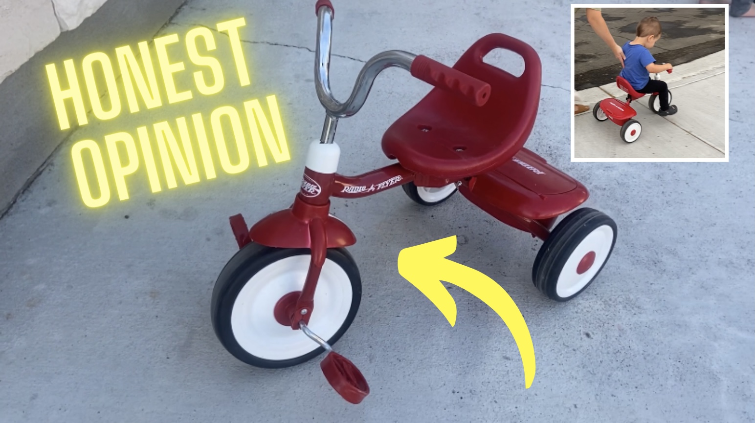 Watch Review-Radio Flyer Red Rider Trike, Outdoor Toddler Tricycle on ...