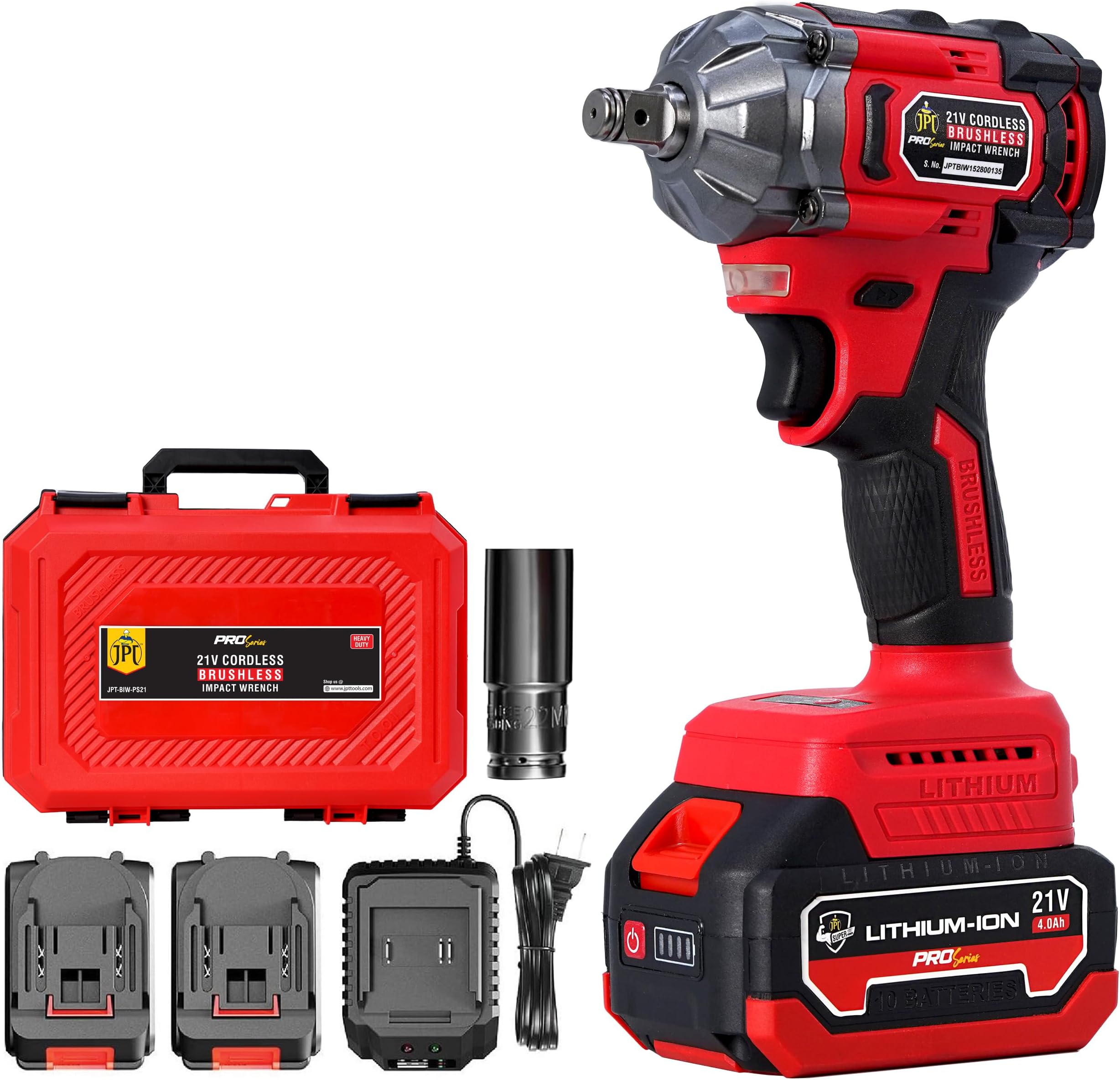 Bosch GDS 250 LI Cordless Impact Wrench, 250 Nm, (M10 – M18), 1/2 ...