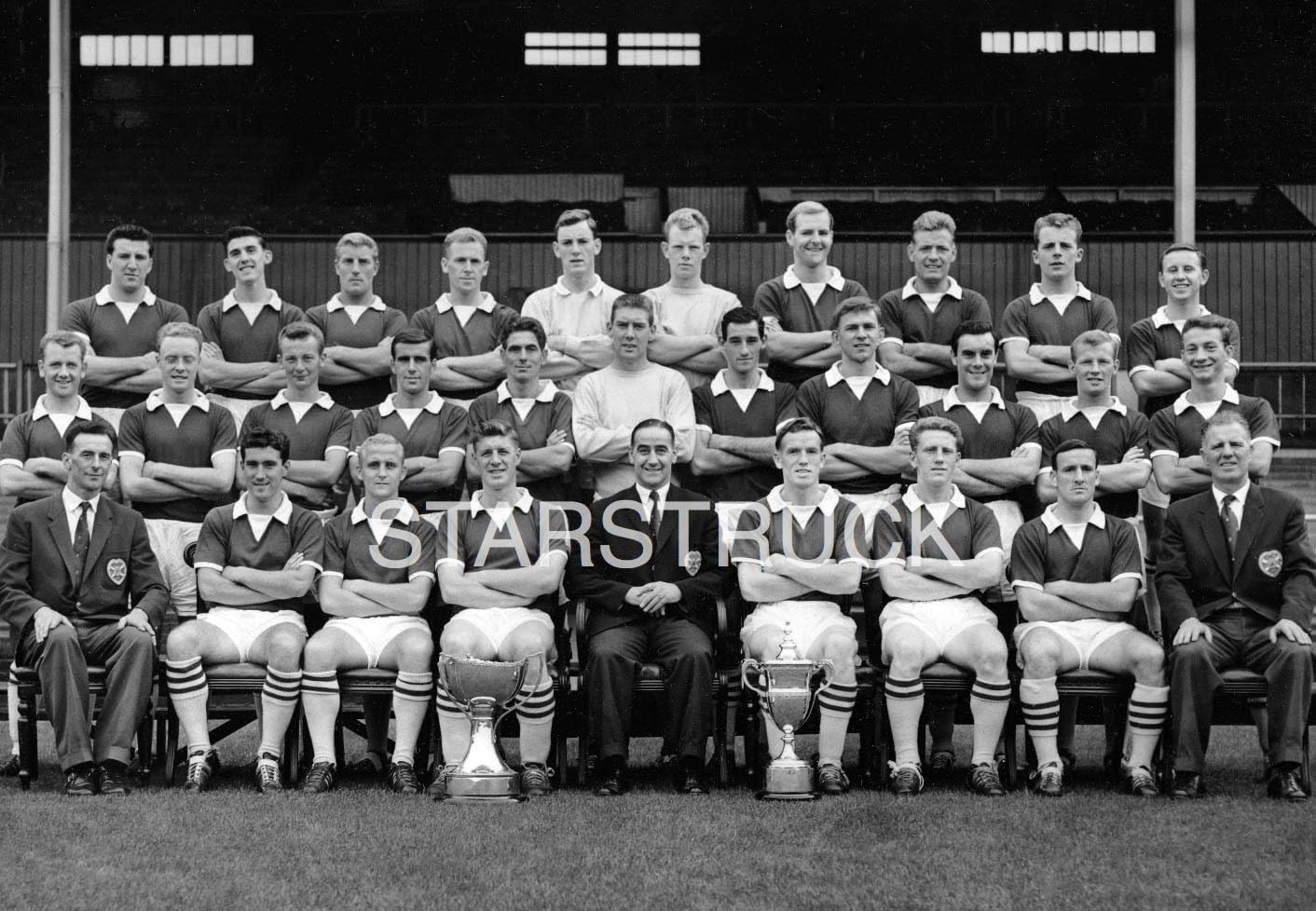 Heart of Midlothian FC Hearts FC 1959 Scottish League Cup Final Winners ...