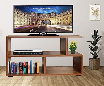 AAROORA Engineered Wood TV Table Centre Unit | Visual Feature of a Room ...