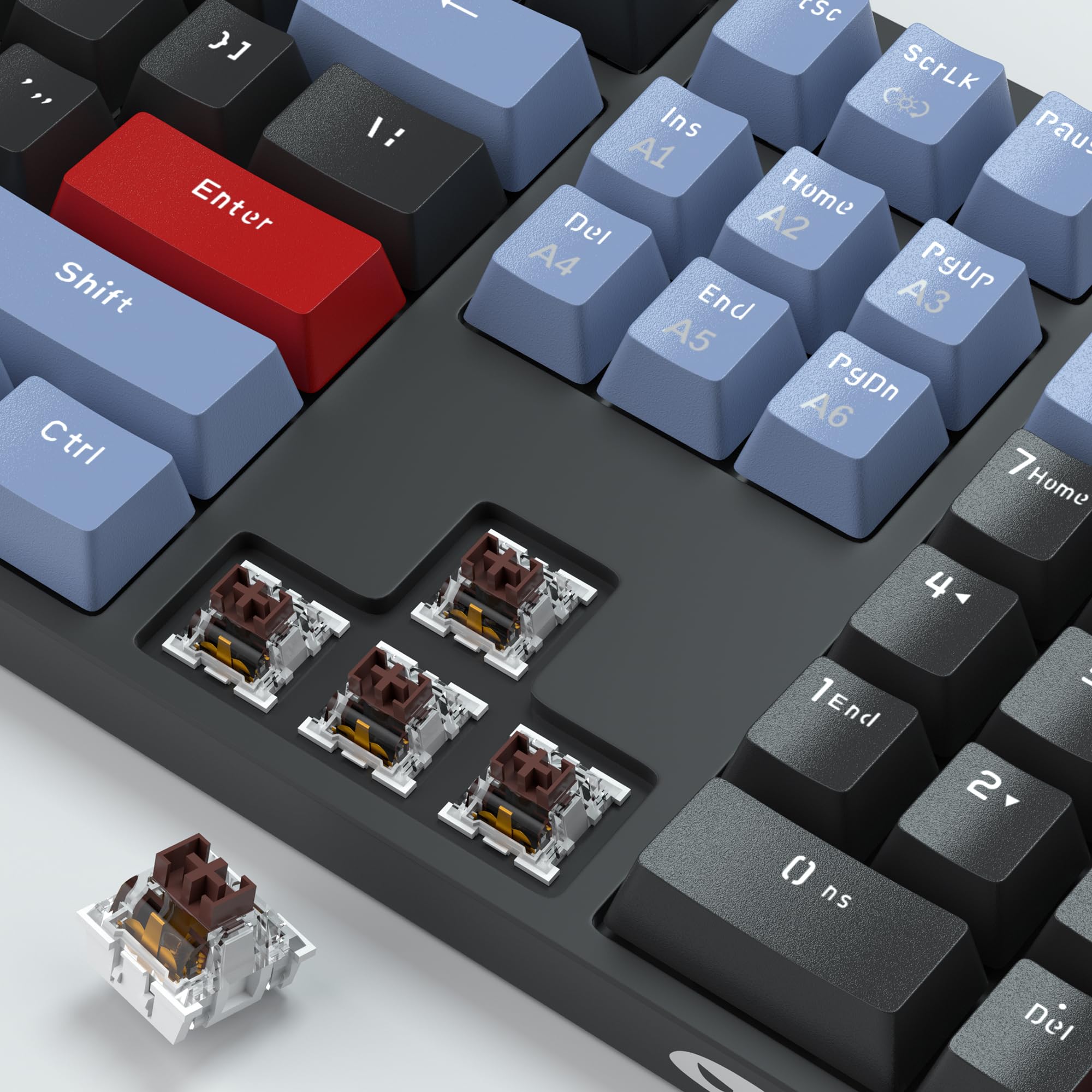 Snapklik.com : MageGee Mechanical Gaming Keyboard MK-Armor LED Blue ...