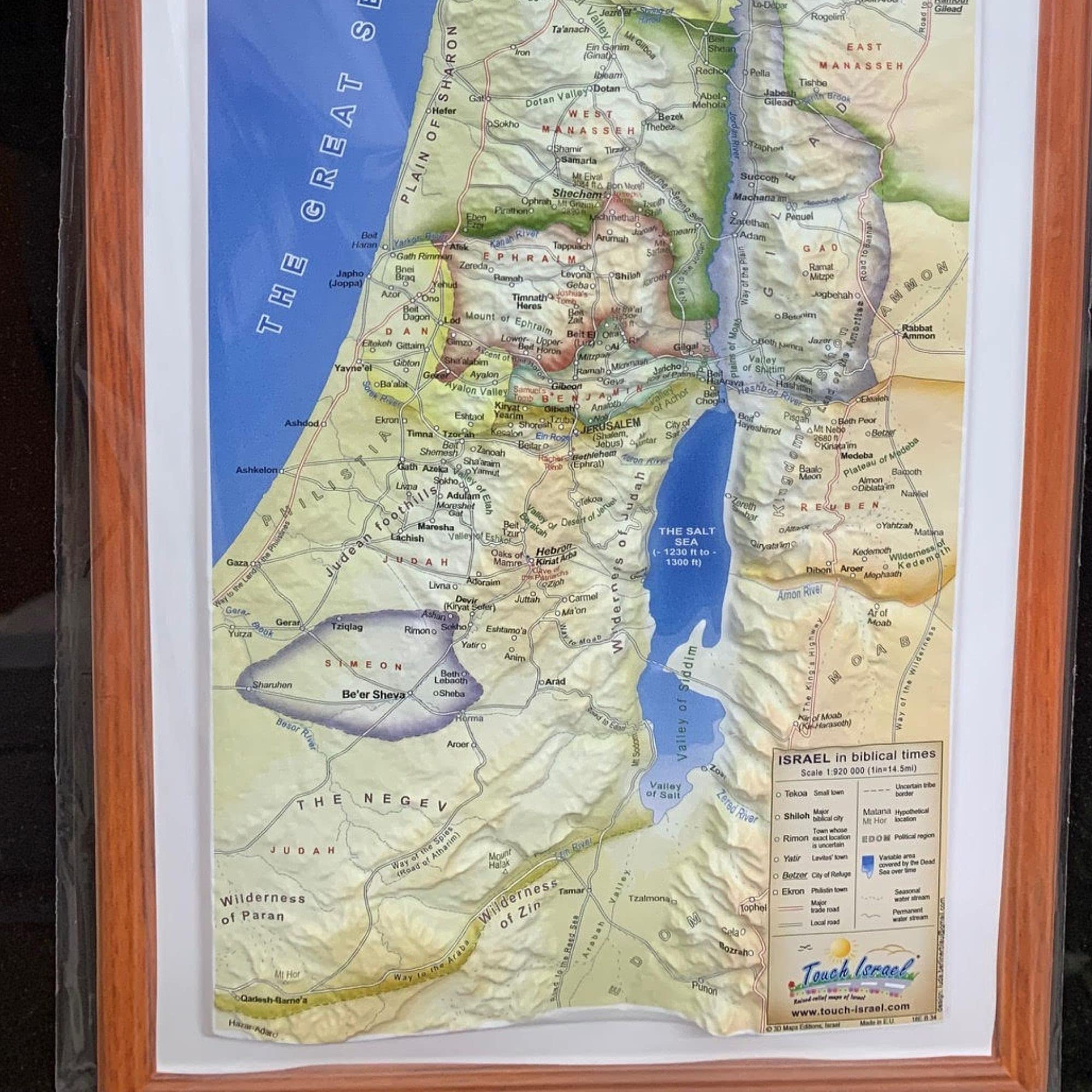 Tierra Santa Mapa Tiempo De Jesus