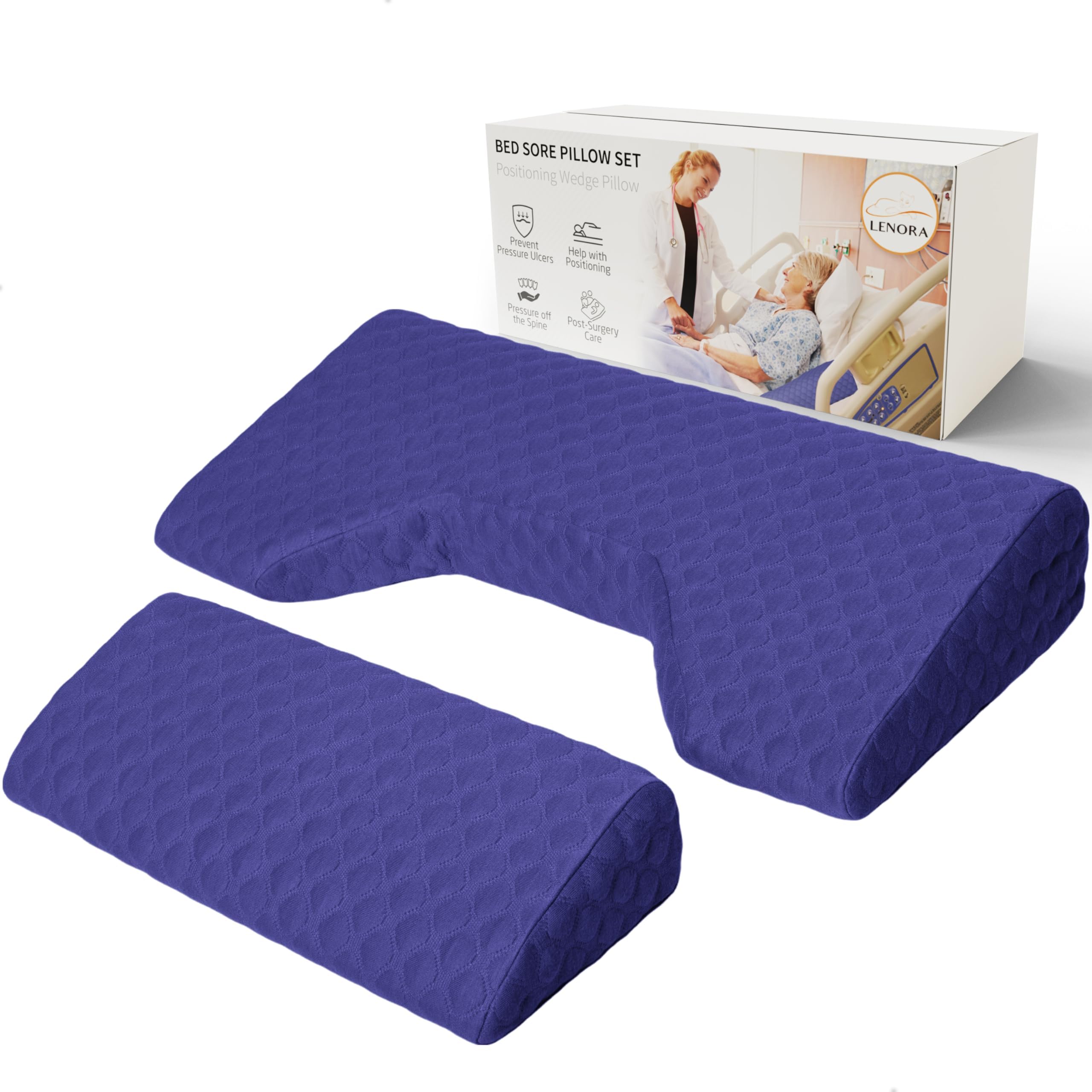 Amazon.com: TYYIHUA 34" Wedge Pillow for Side Sleeping,Training for ...