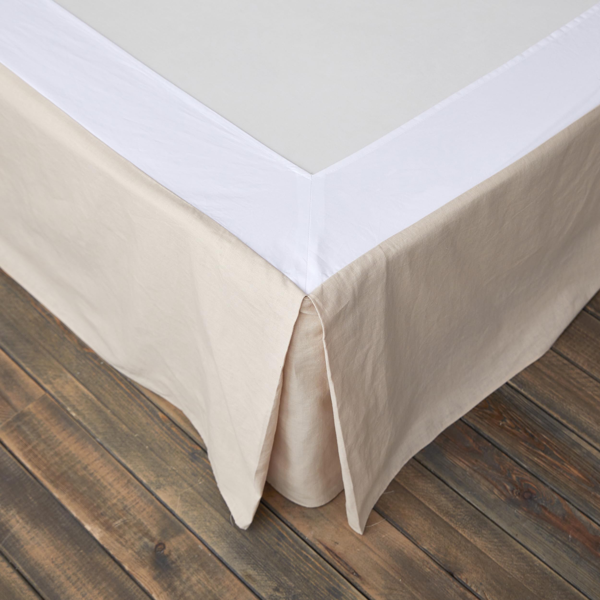 Amazon.com: Bed Maker's Wrap-Around Microfiber Bed Skirt for Adjustable ...