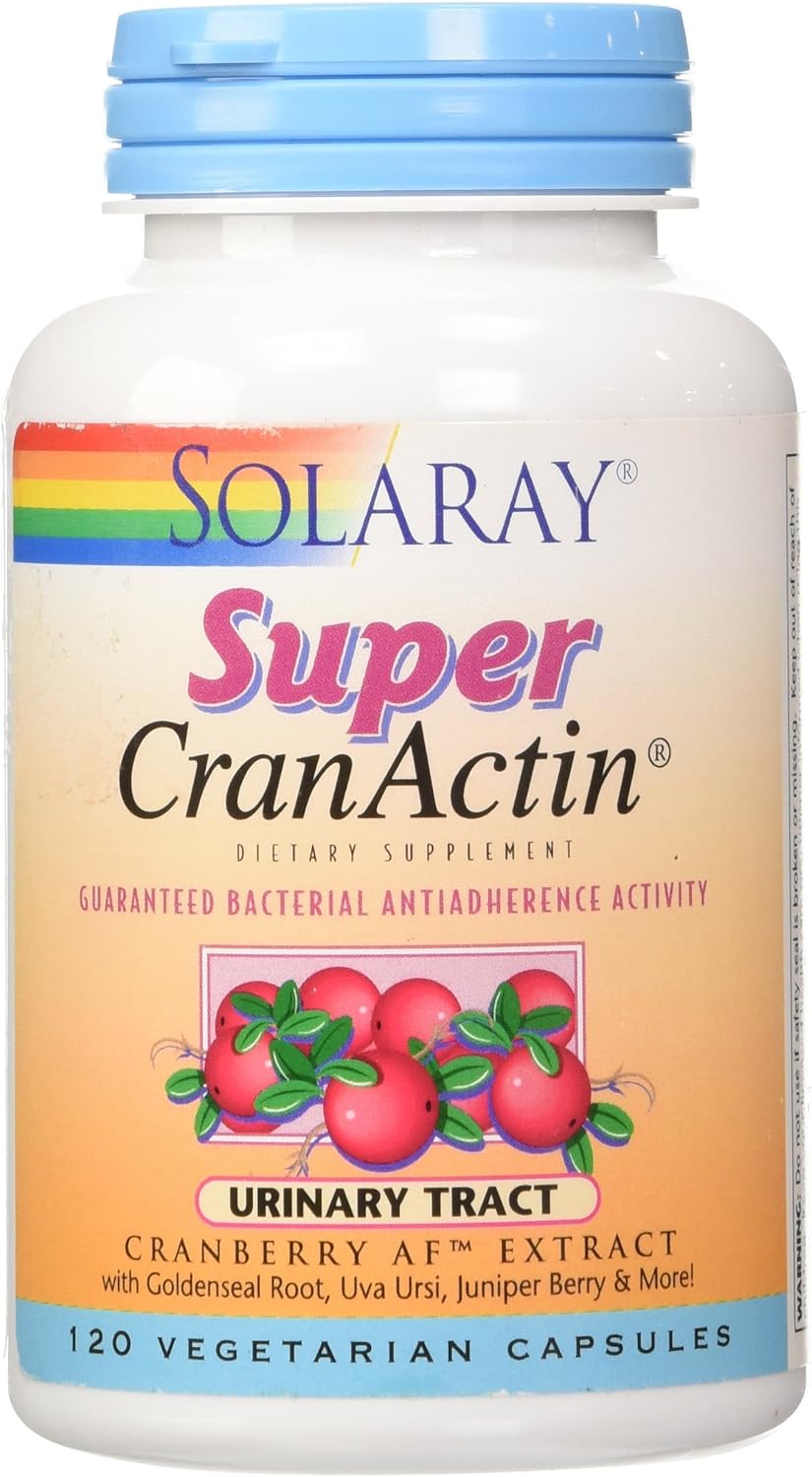 Amazon.com: Solaray Super Cranactin Cranberry AF Extract Vegetarian ...
