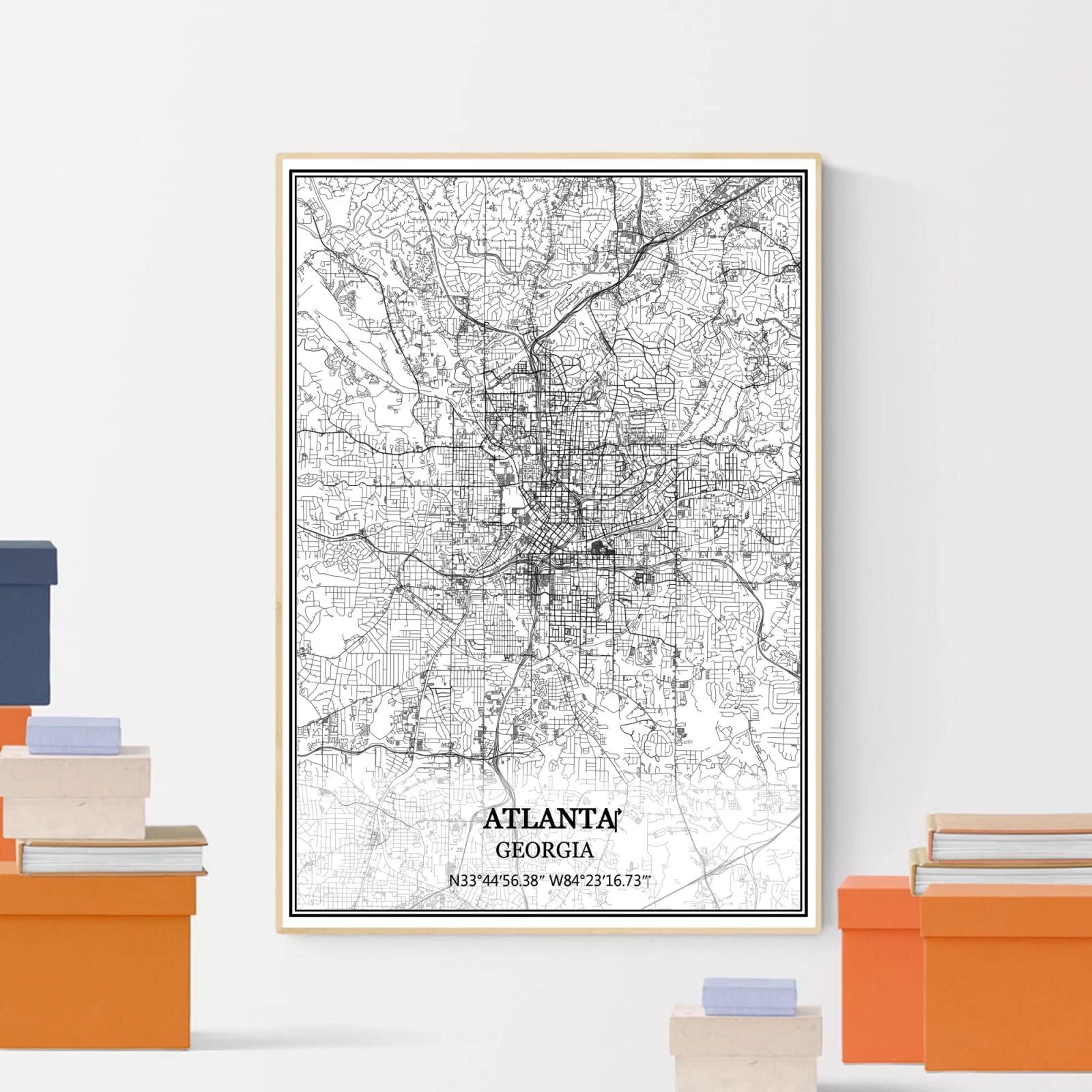 Printable Map Of Atlanta Georgia Atlanta Map, Atlanta City Road Map
