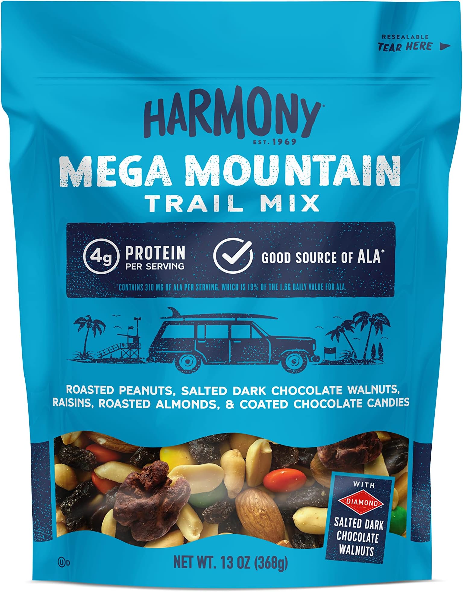 Amazon.com: 365 by Whole Foods Market, Trail Mix Midnight Double ...