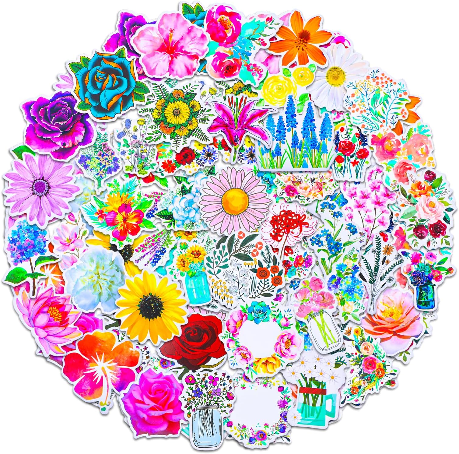 Amazon.com: QIYUYA, 80pcs Various Sweet Lovely Beautiful Butterfly ...