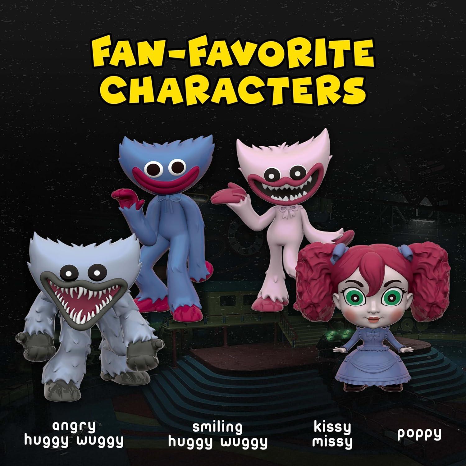 POPPY PLAYTIME – Paquete de figuras coleccionables vintage para ...