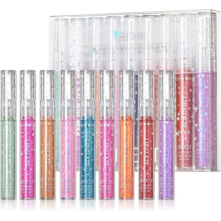 Amazon.com : Expressions girl 12pc Roll On Lip Gloss Set with Carrying ...
