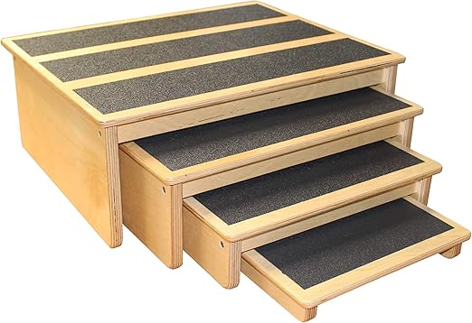 Amazon.com: Rehabilitation Advantage Nesting Step Stools, Set of 4 ...