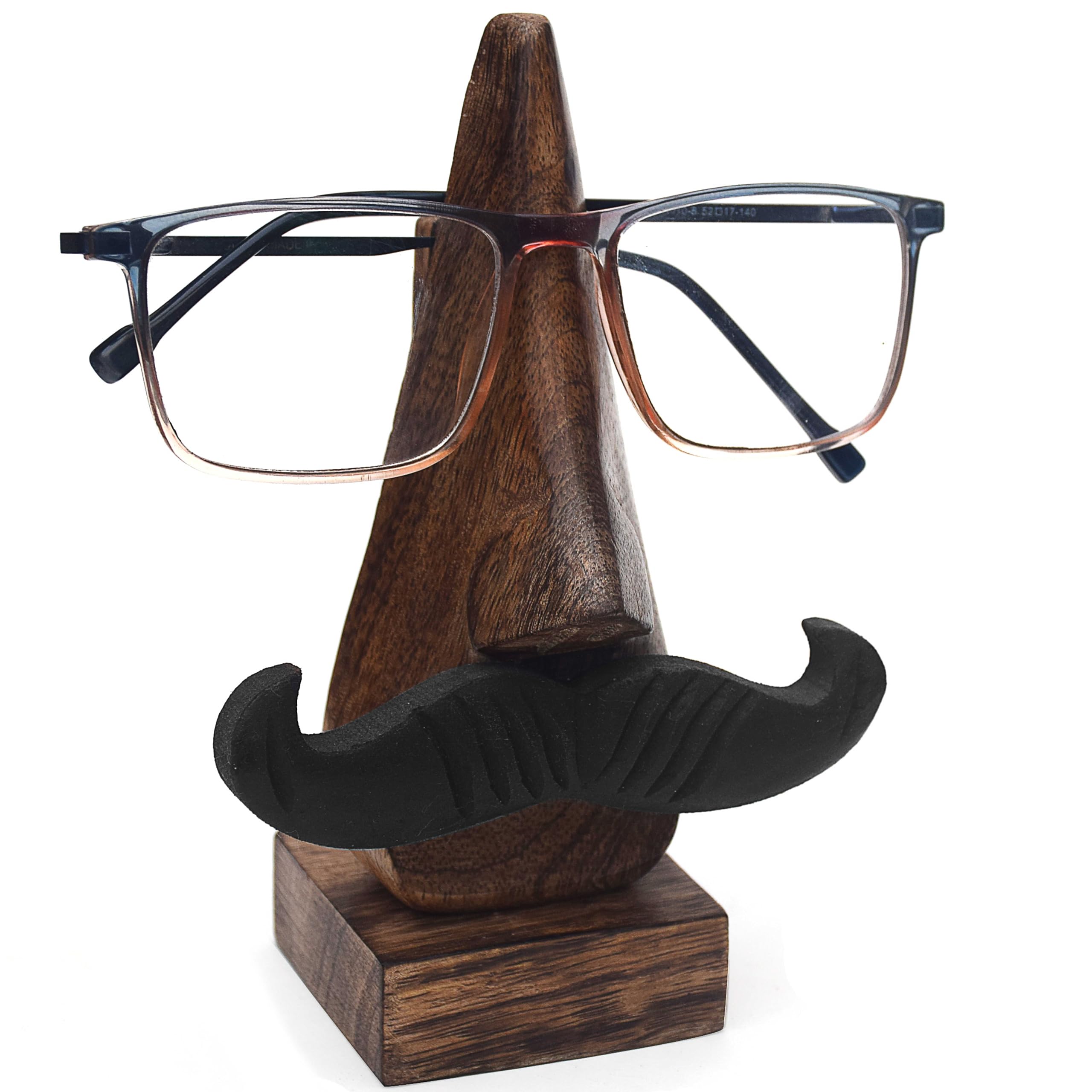 Buy Pure Source India Rosewood Handmade Wooden Spectacle Holder with ...