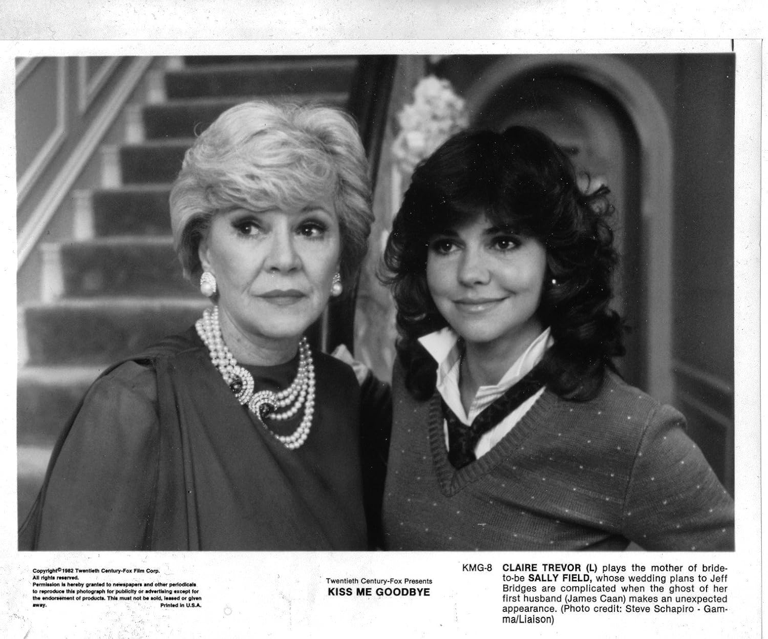 Kiss Me Goodbye Claire Trevor Sally Field Orginal 8x10 photo K2256 at ...