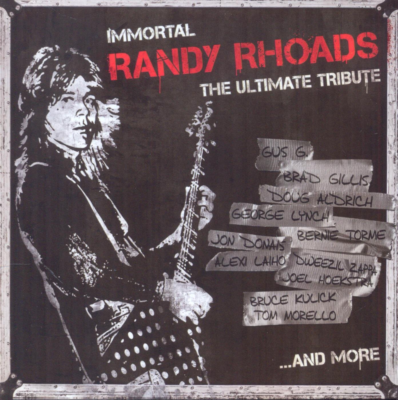 RHOADS,RANDY - Immortal Randy Rhoads - The Ultimate Tribute (2 LP White ...