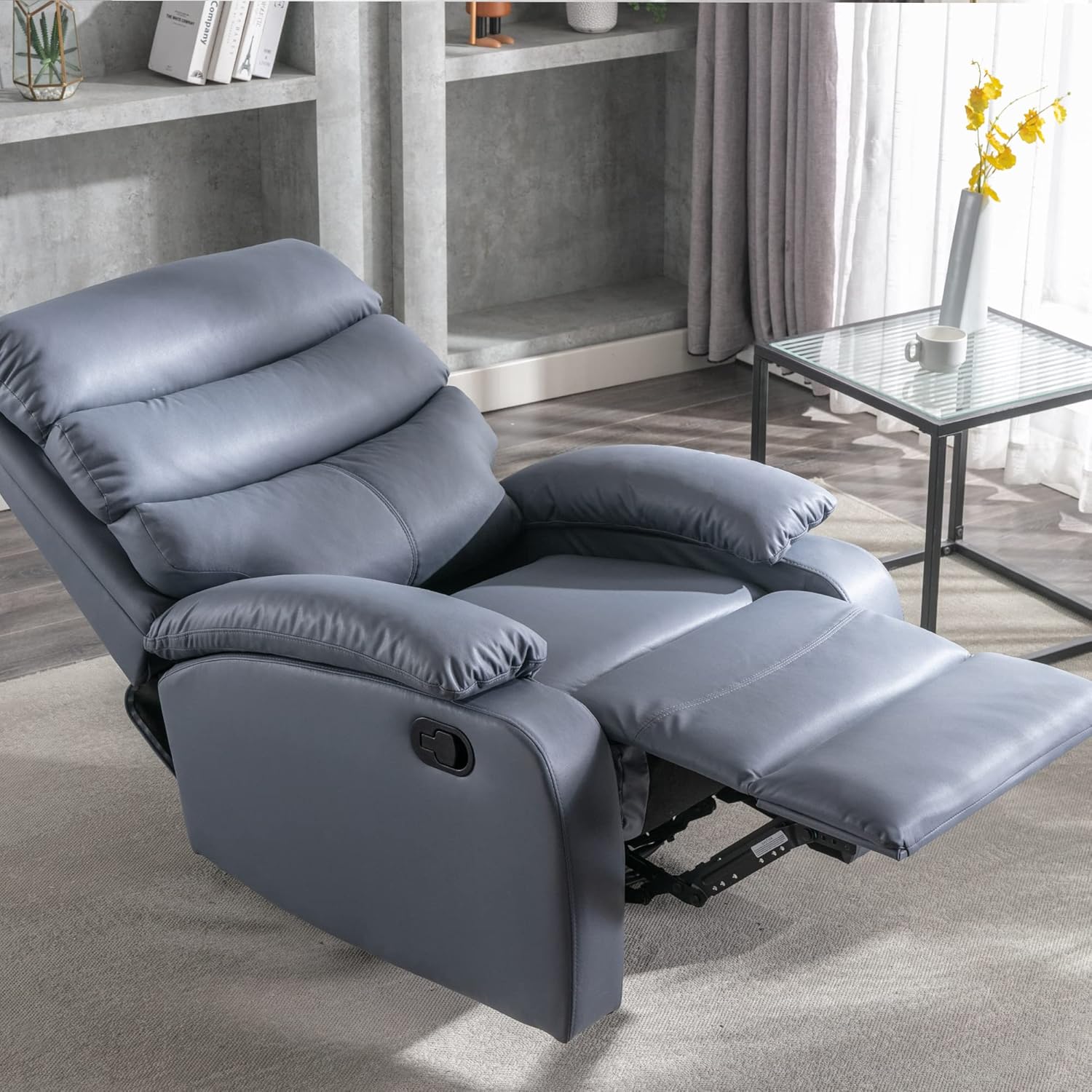 Amazon.com: hzlagm Manual Recliner Chairs for Adults, Small Recliners ...