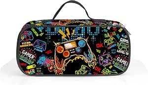 Amazon.com: ROVOZAR Gamer Pencil Case for Boys Girls, Video Game ...