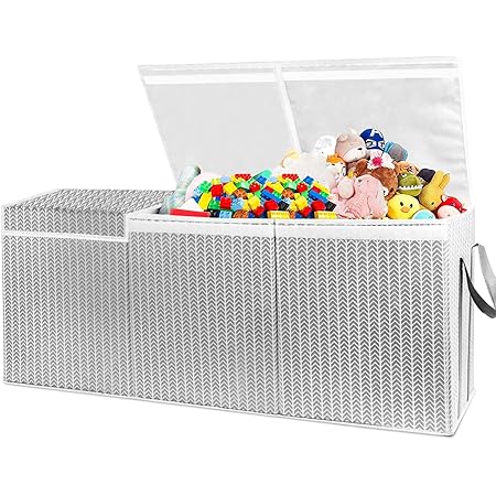 Amazon.com: JAYSDAYLY Toy Box Extra Large,Collapsible Toy Chest Storage ...