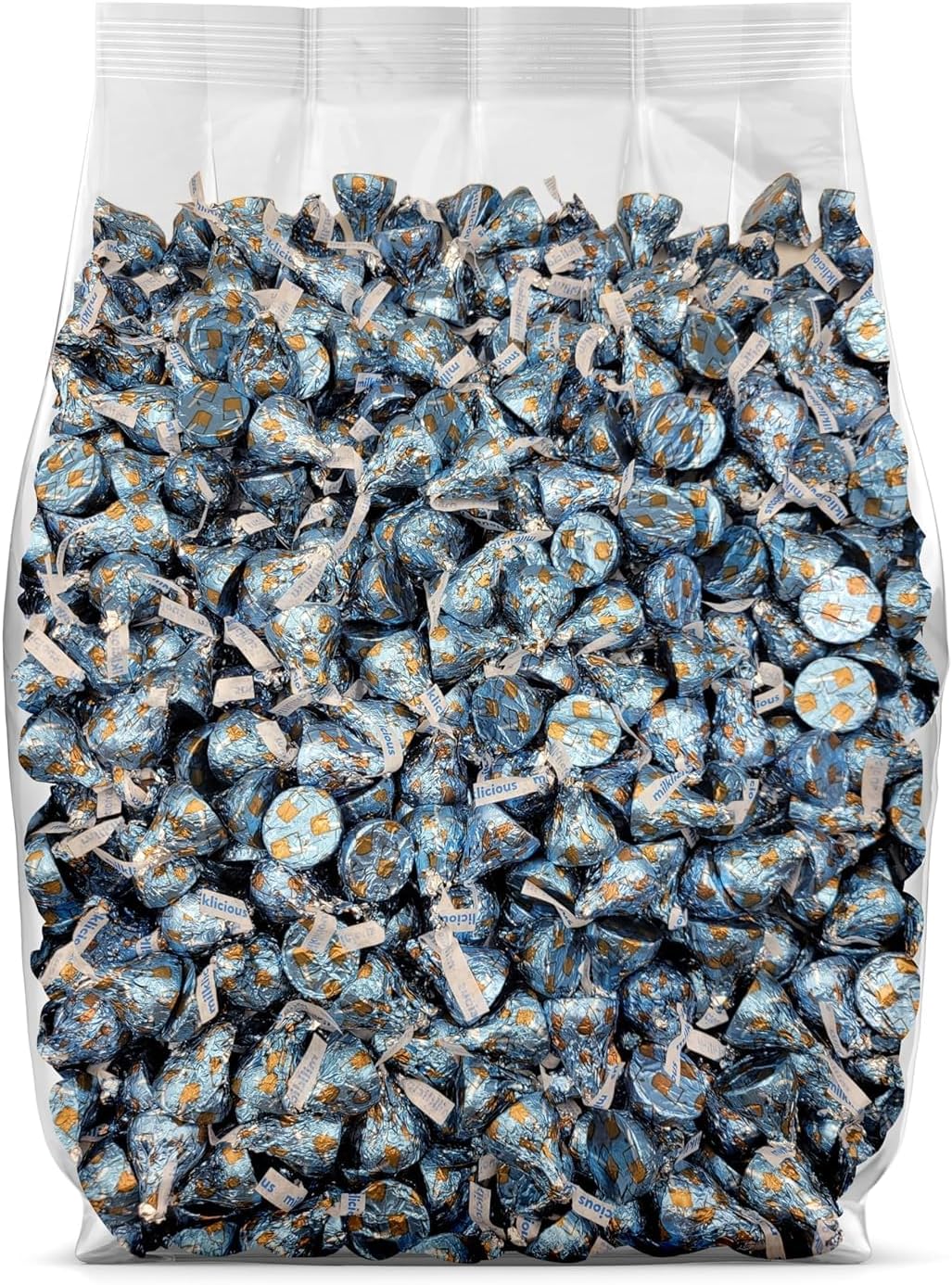 Amazon.com: Hersheys Kisses Milklicious Candy - Milk Chocolate Kisses ...