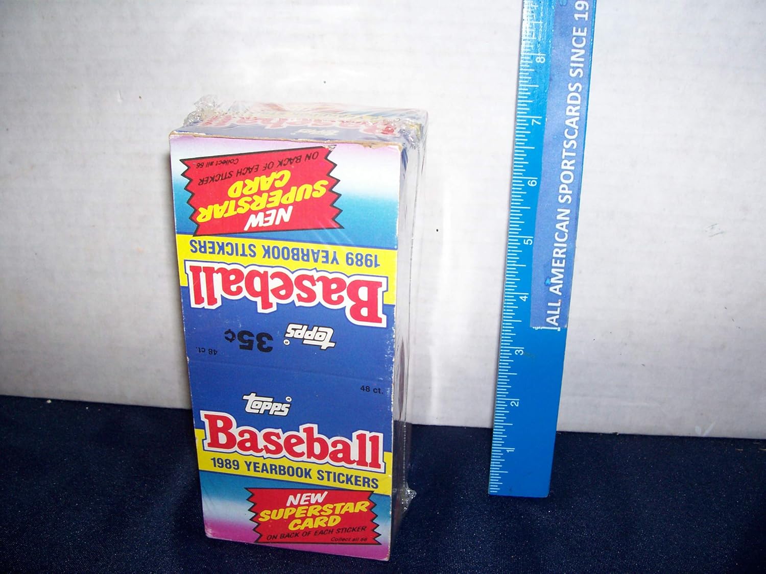 Amazon.com: 1989 TOPPS BASEBALL YEARBOOK ALBUM STICKERS FACTORY SEALED ...