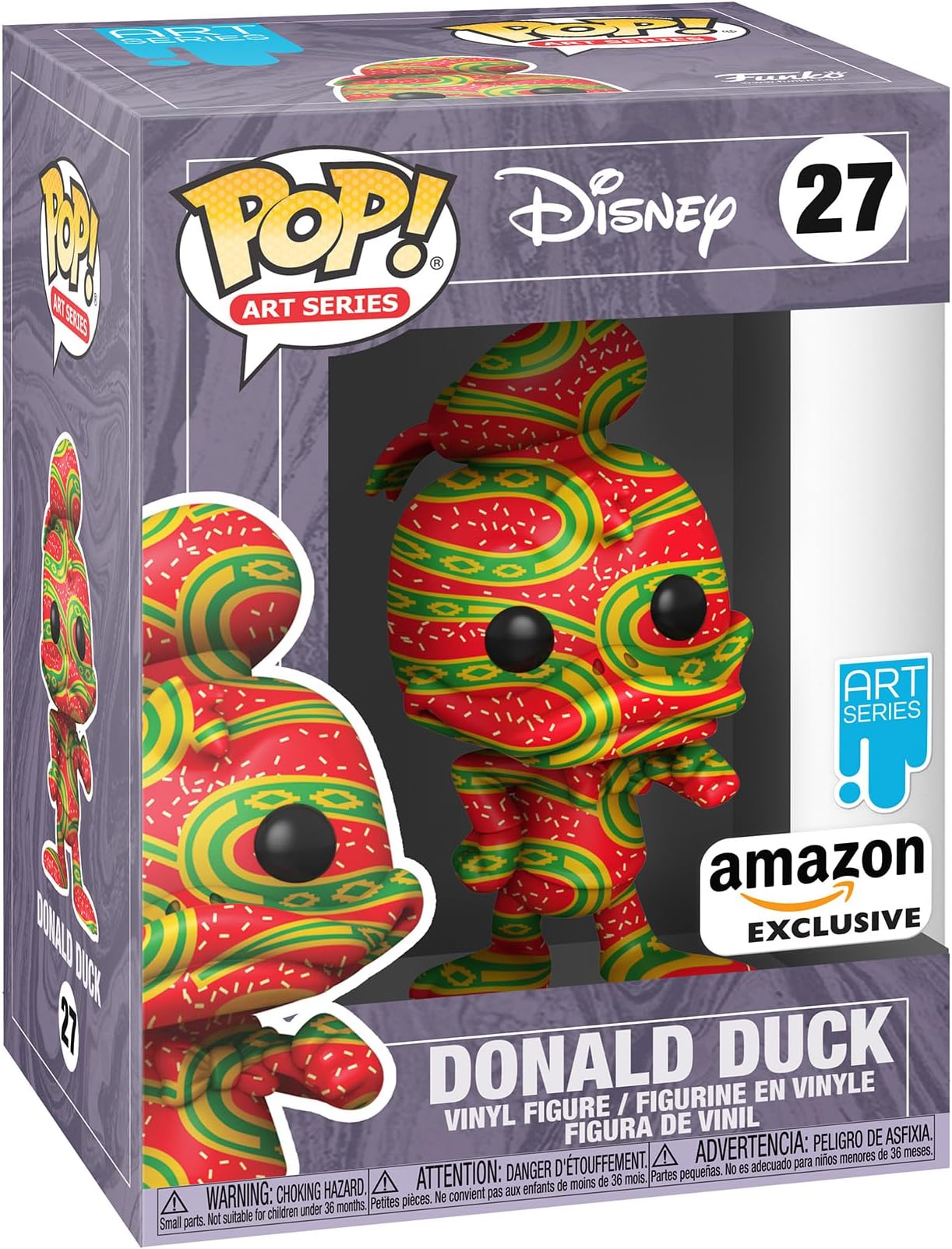 Amazon.com: Funko Disney 100 Black and White Donald Duck Pop! Vinyl ...