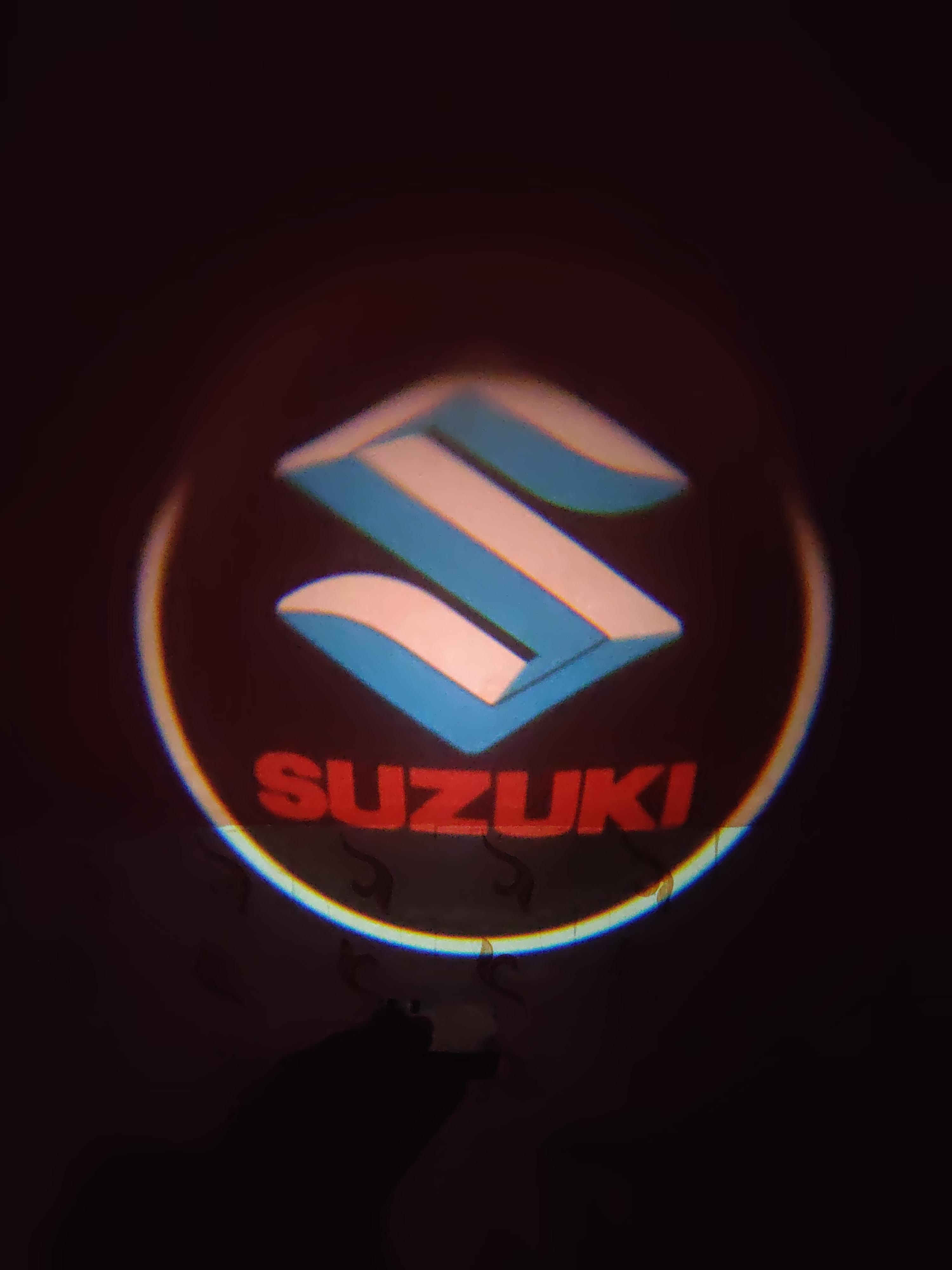 AutoBizarre Wireless Suzuki Logo LED Shadow Door Light/Ghost Shadow ...