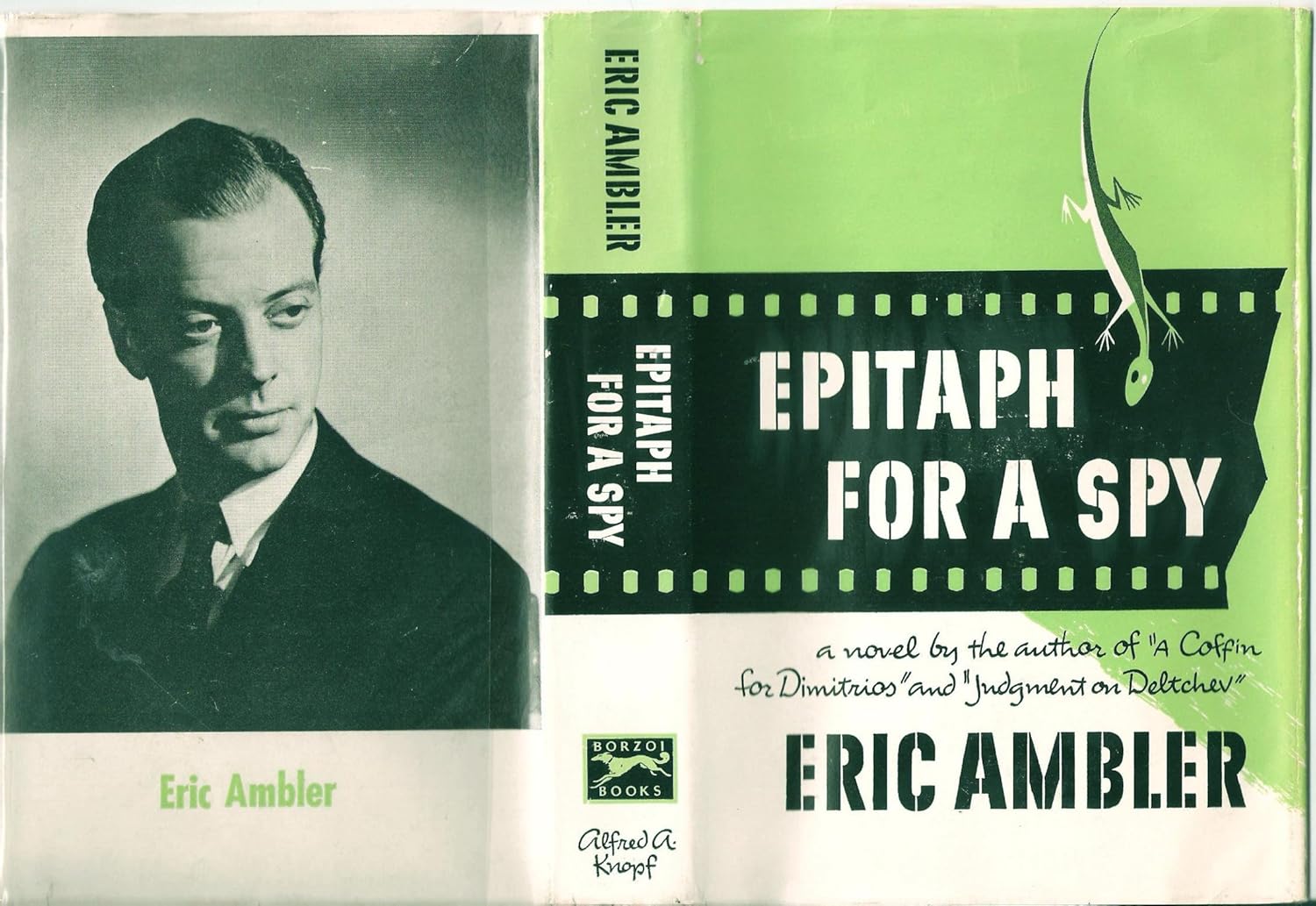 Epitaph for a Spy: Eric Ambler: Amazon.com: Books