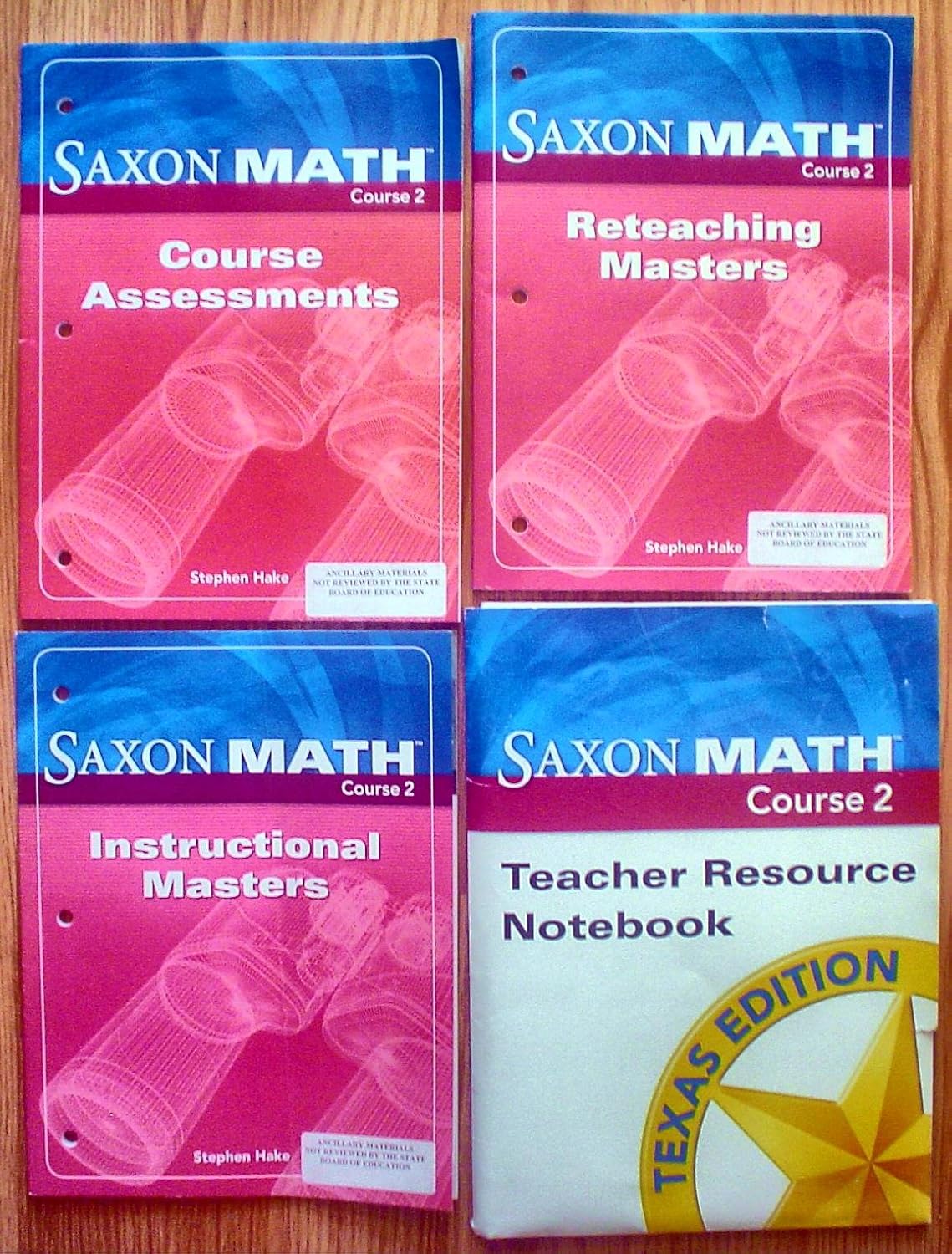 Saxon Math, Course 2: Course Assessments: Saxon Publishers ...