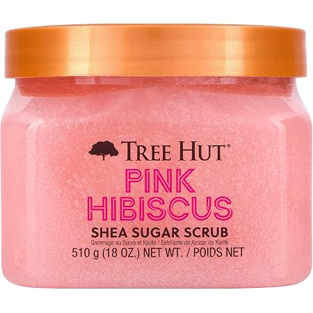 Amazon.com : Tree Hut Peach Sorbet Shea Sugar Scrub, 18 oz, Ultra ...