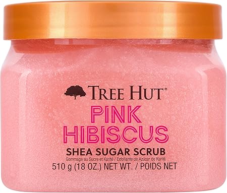Tree Hut - Pink Hibiscus Shea Sugar Scrub - 510g : Amazon.ca: Beauty ...