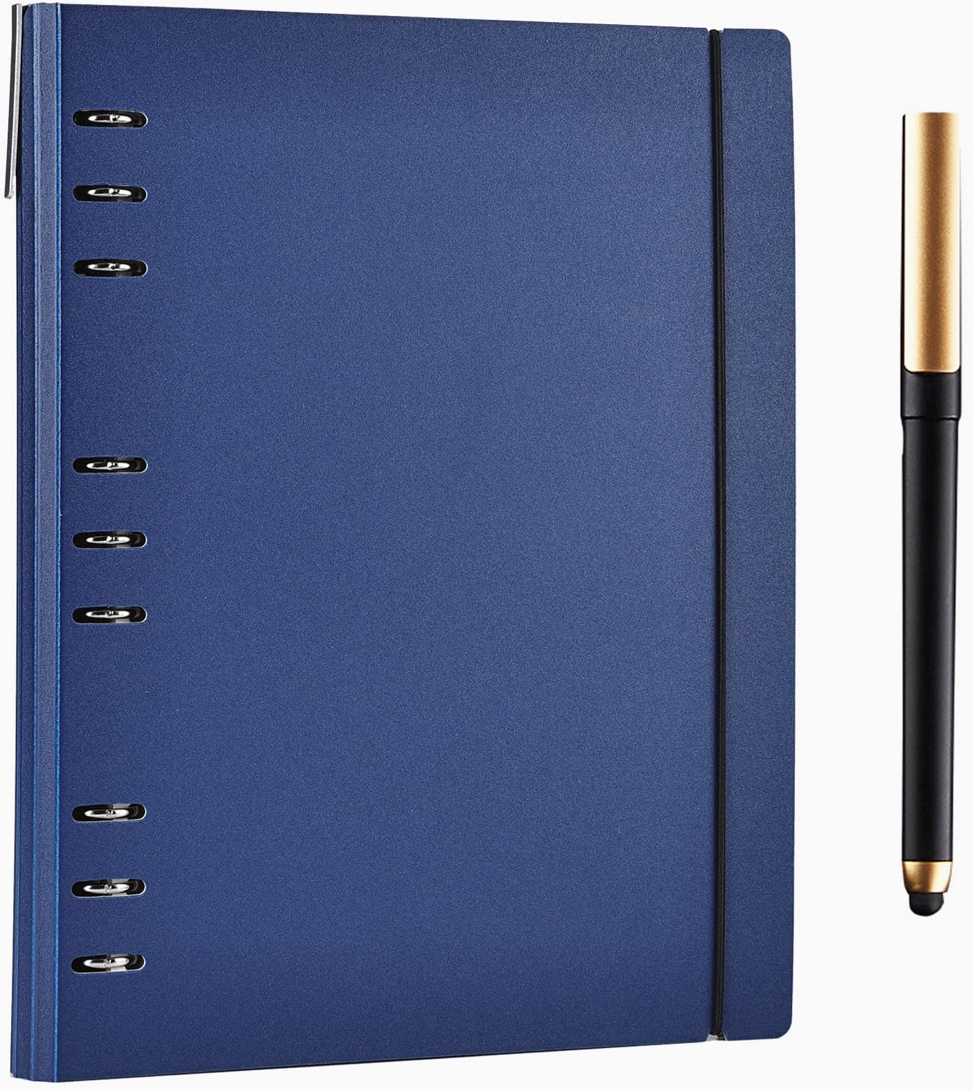 A5 Ring Binder Notebook, A5 Refillable Loose Leaf Business Notebook,160 ...