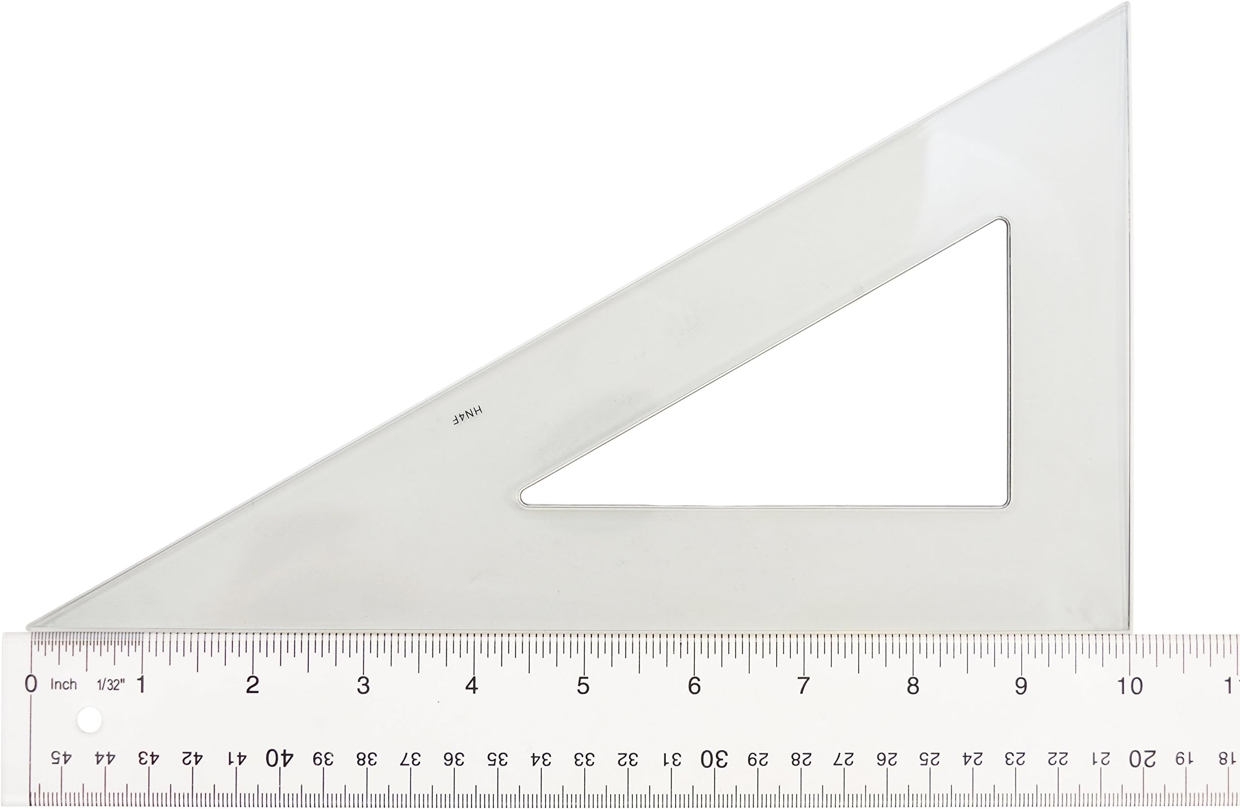 Amazon.com : Westcott Triangular Scale (KT-85), Clear : Triangle Ruler ...