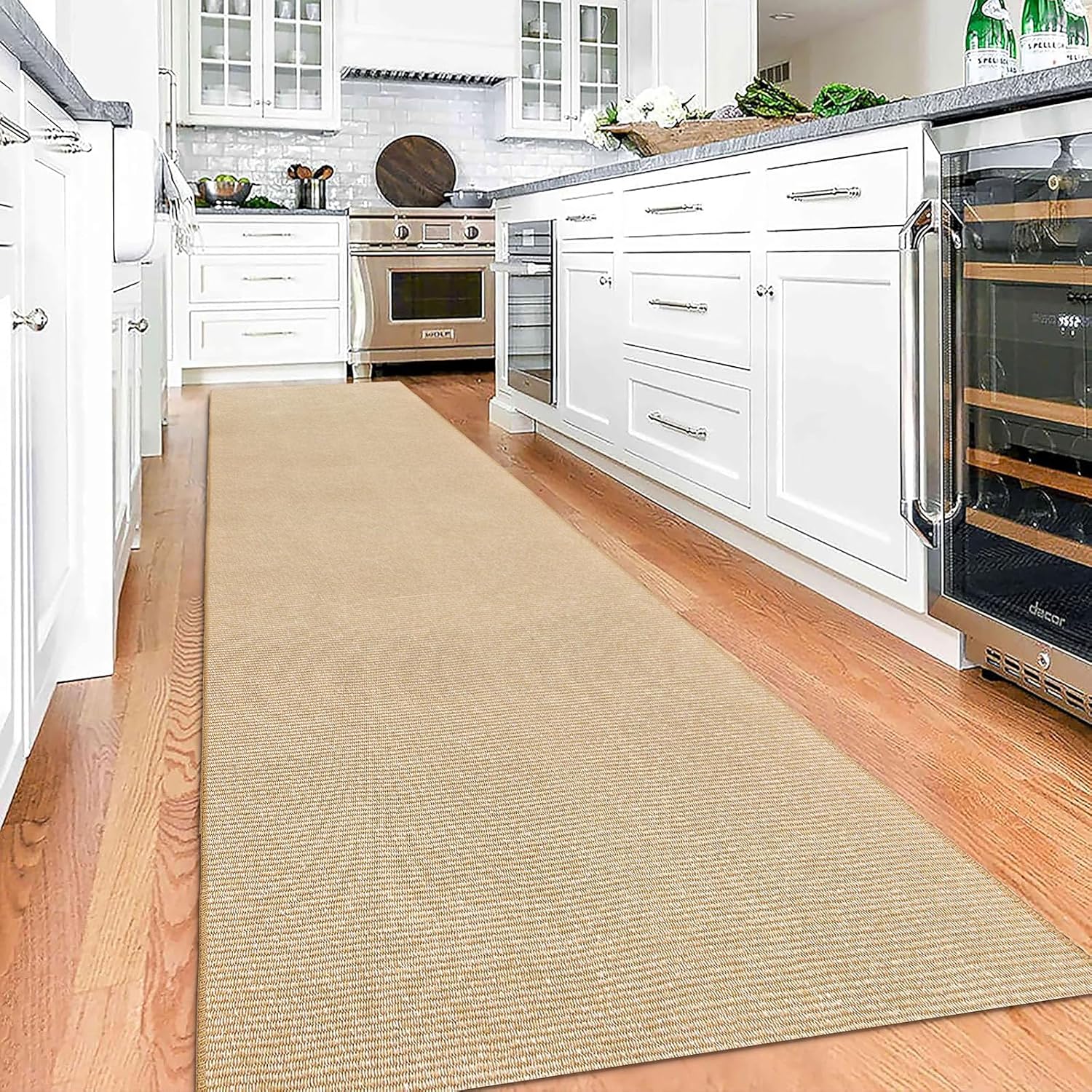 Amazon.com: KOZYFLY Washable Runner Rug 2.6x12 ft Hallway Kitchen ...