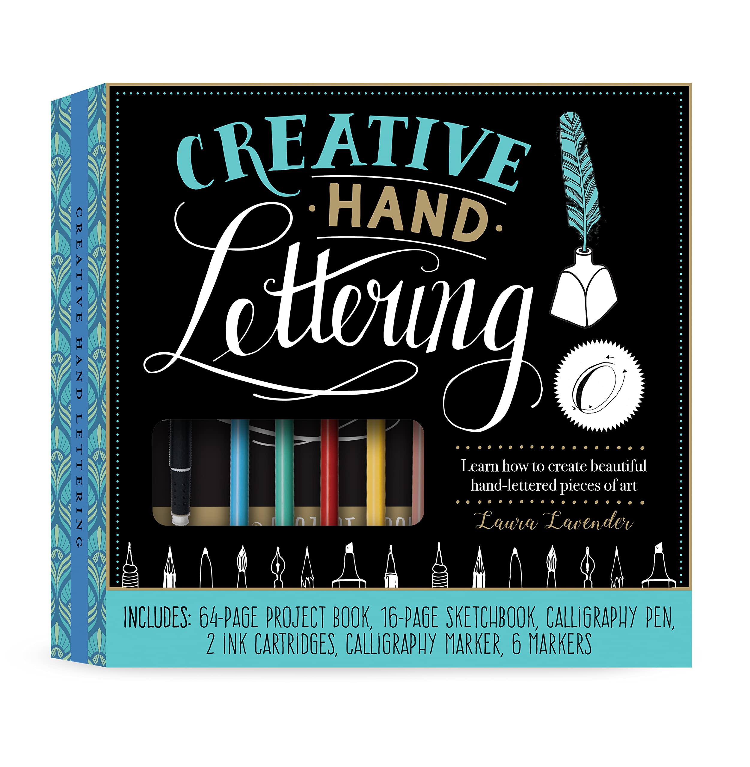 Creative Hand Lettering Kit: Learn to create beautiful hand-lettered ...