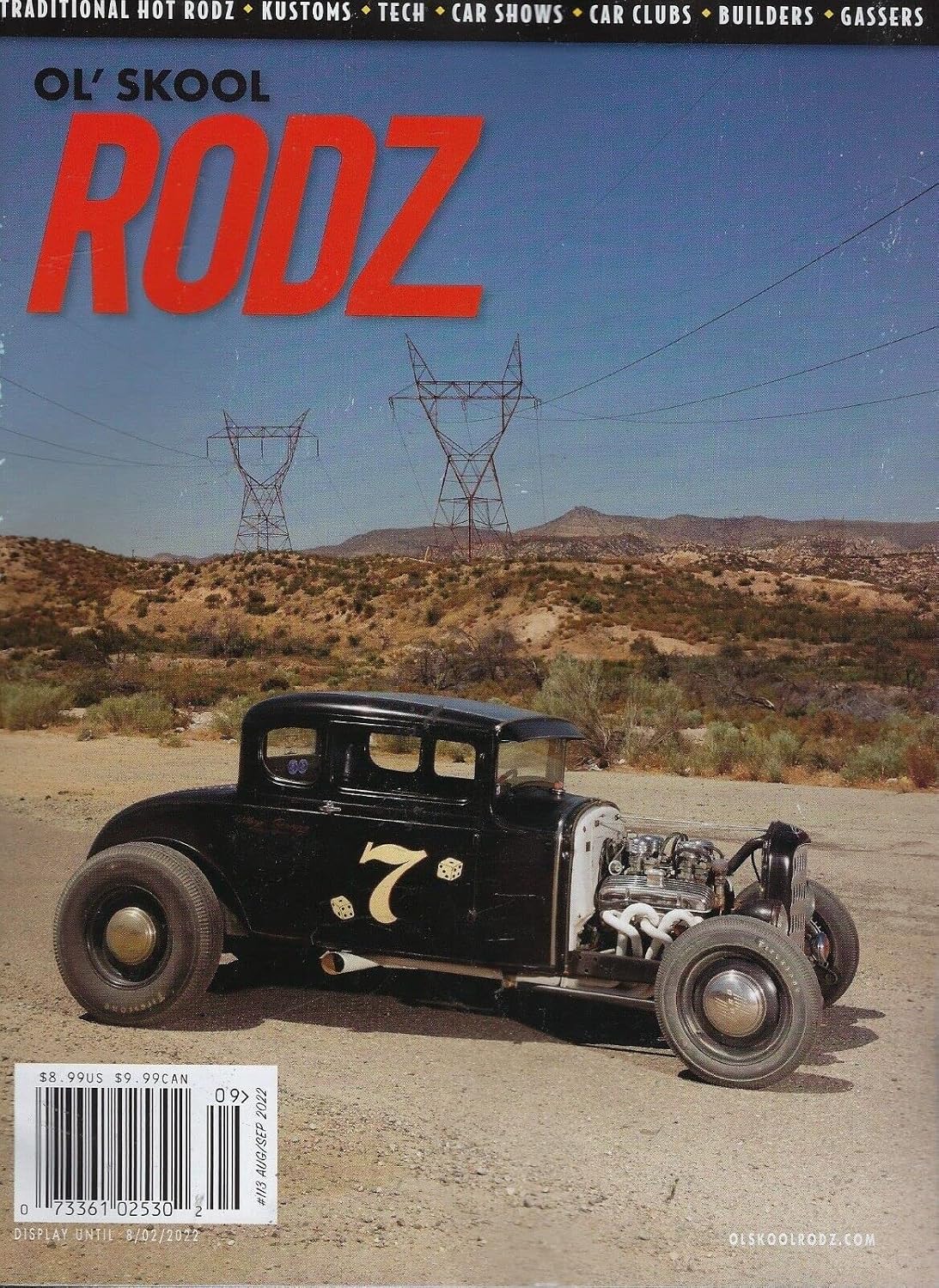 Ol Skool Rodz Magazine August/September 2022: Amazon.com: Books