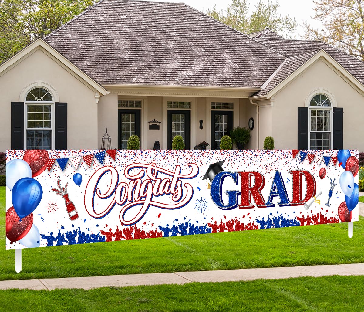 Snapklik.com : 2024 Graduation Decorations-Congrats Grad Purple Yard ...