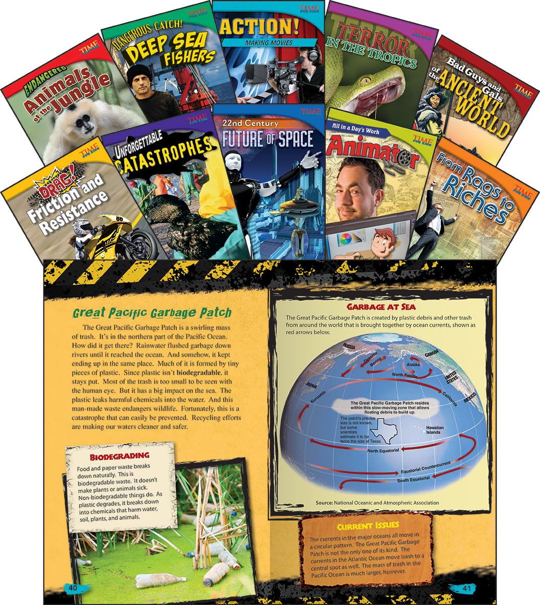 Amazon.com: TIME FOR KIDS® Informational Text Grade 5 Readers Set 3 10 ...