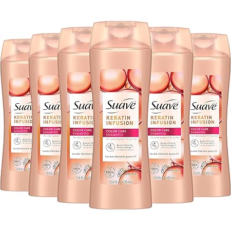 Amazon.com : Suave Professionals Color Care Shampoo Shampoo for Color ...