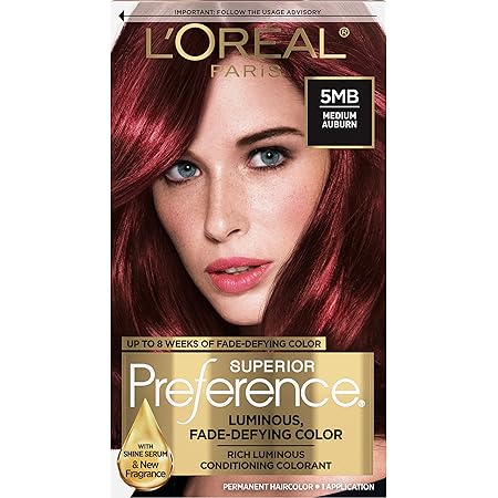 Amazon.com : L'Oreal Paris Superior Preference Fade-Defying + Shine ...