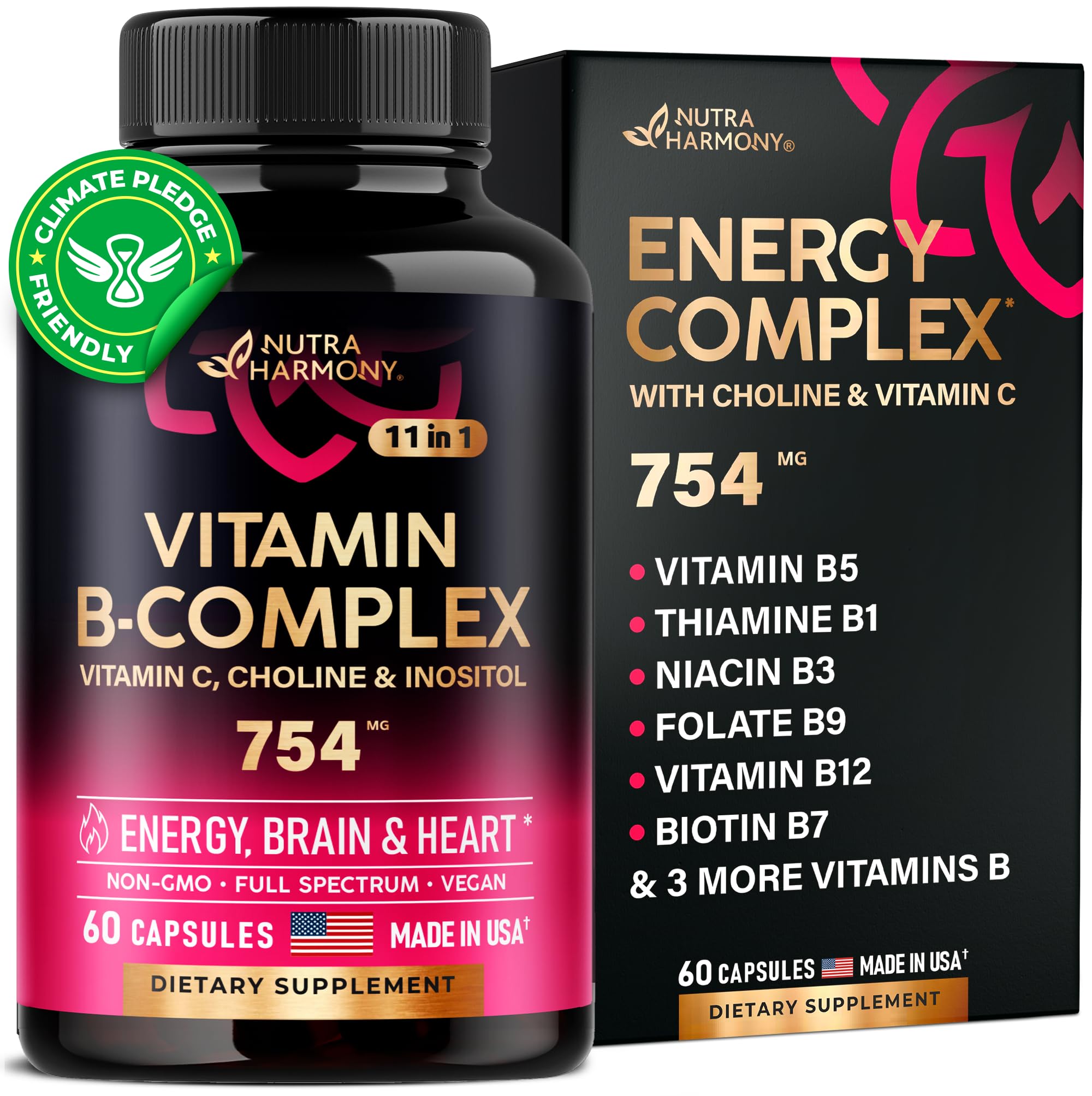 Snapklik.com : NUTRAHARMONY Vitamin B Complex