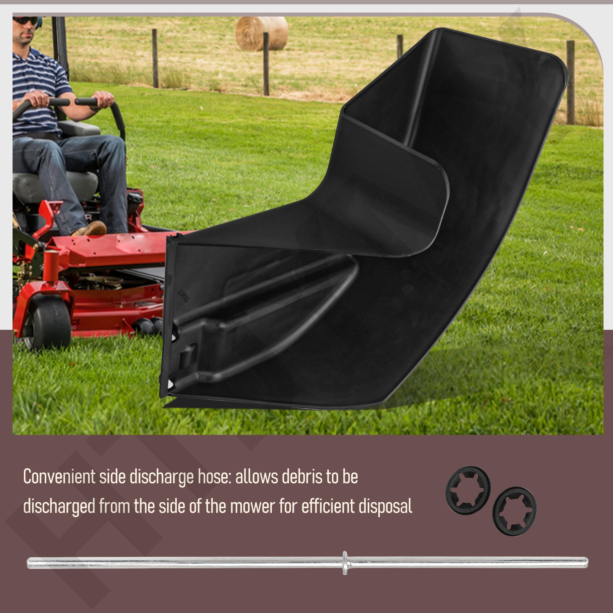 Toro Side Discharge Chute NEW Genuine 21332 21319 29732 29734 136-7060 ...