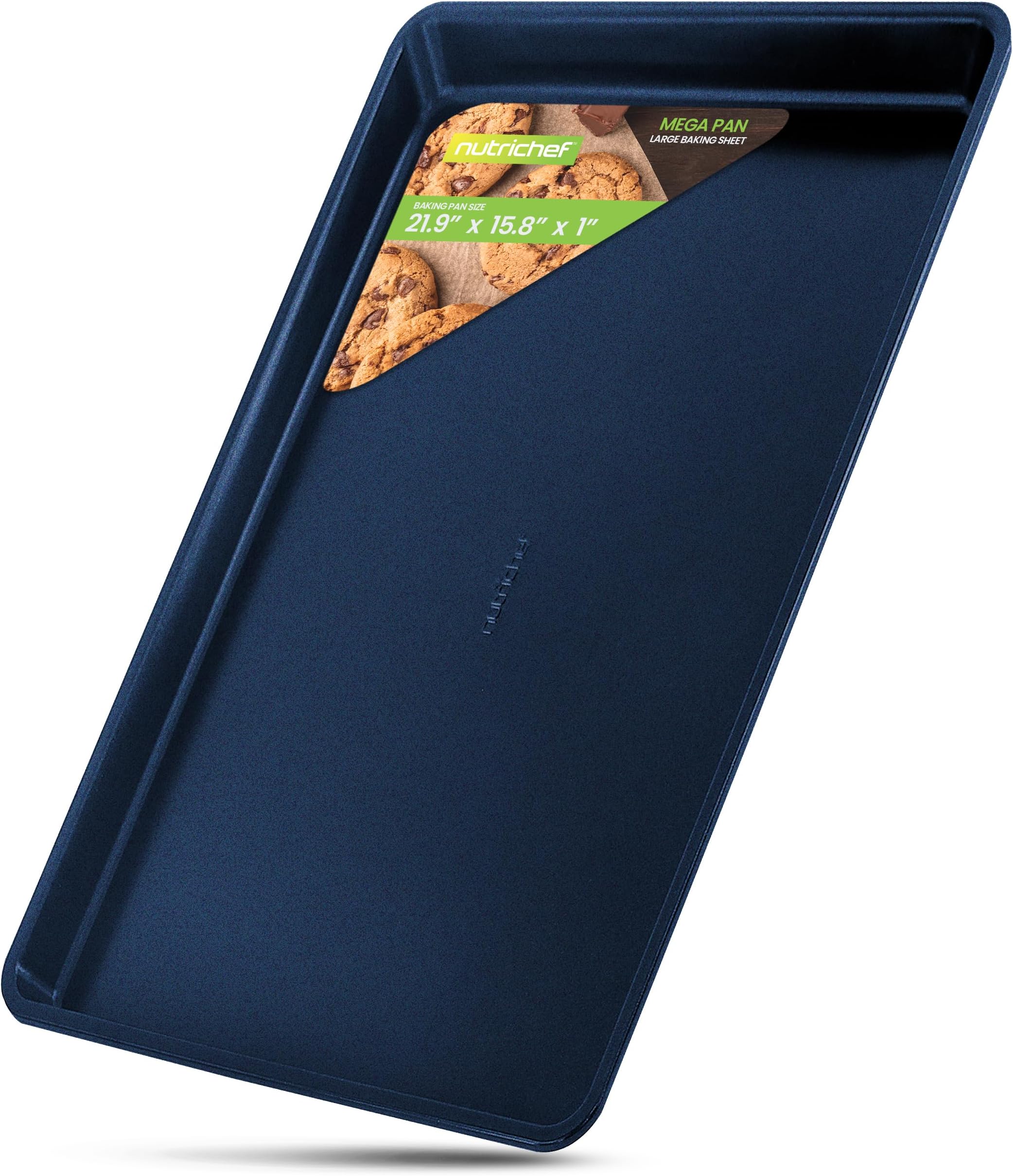 Amazon.com: Caliente Nonstick Bakeware Set of 2 Cookie Sheets | Premium ...