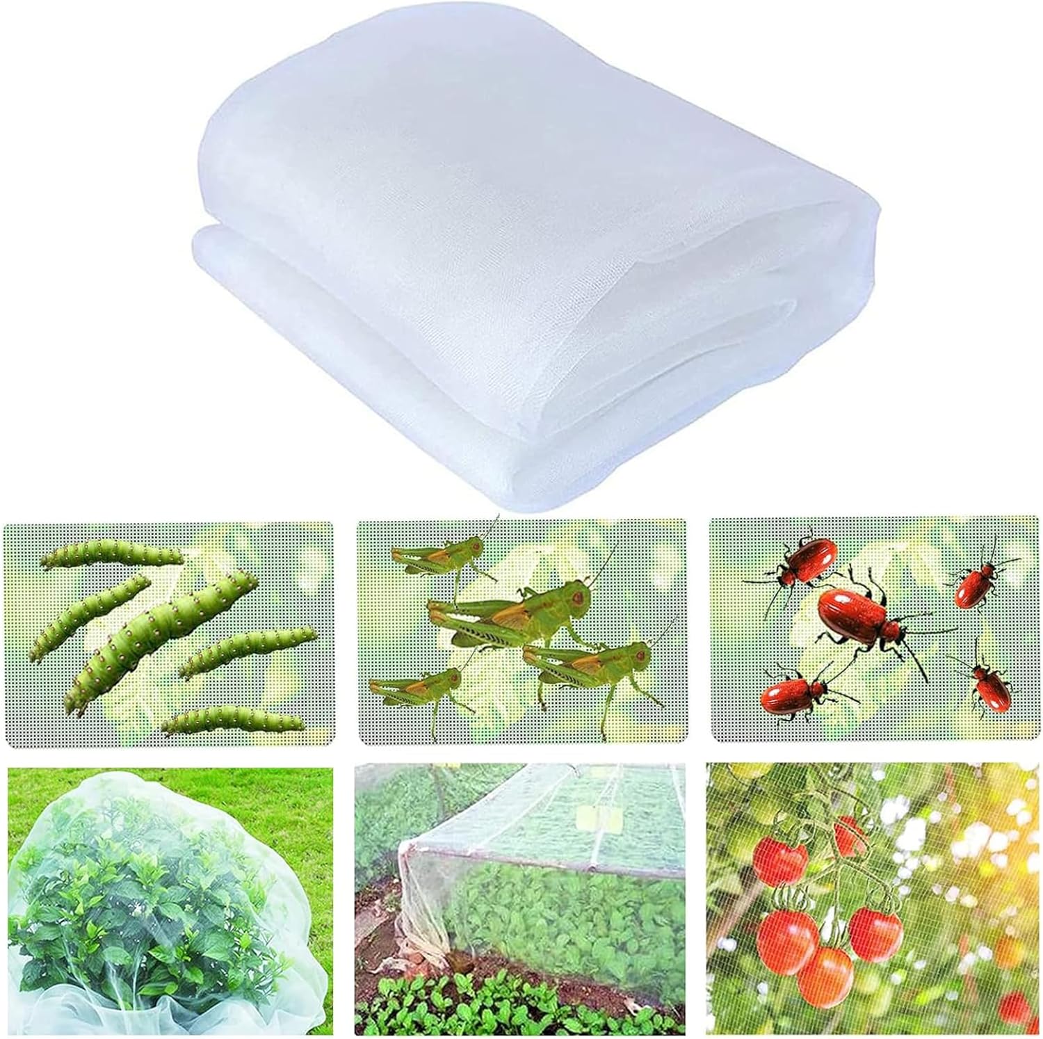 10x3m Filet Anti Insecte, Filet de Protection, Filets pour Jardin ...