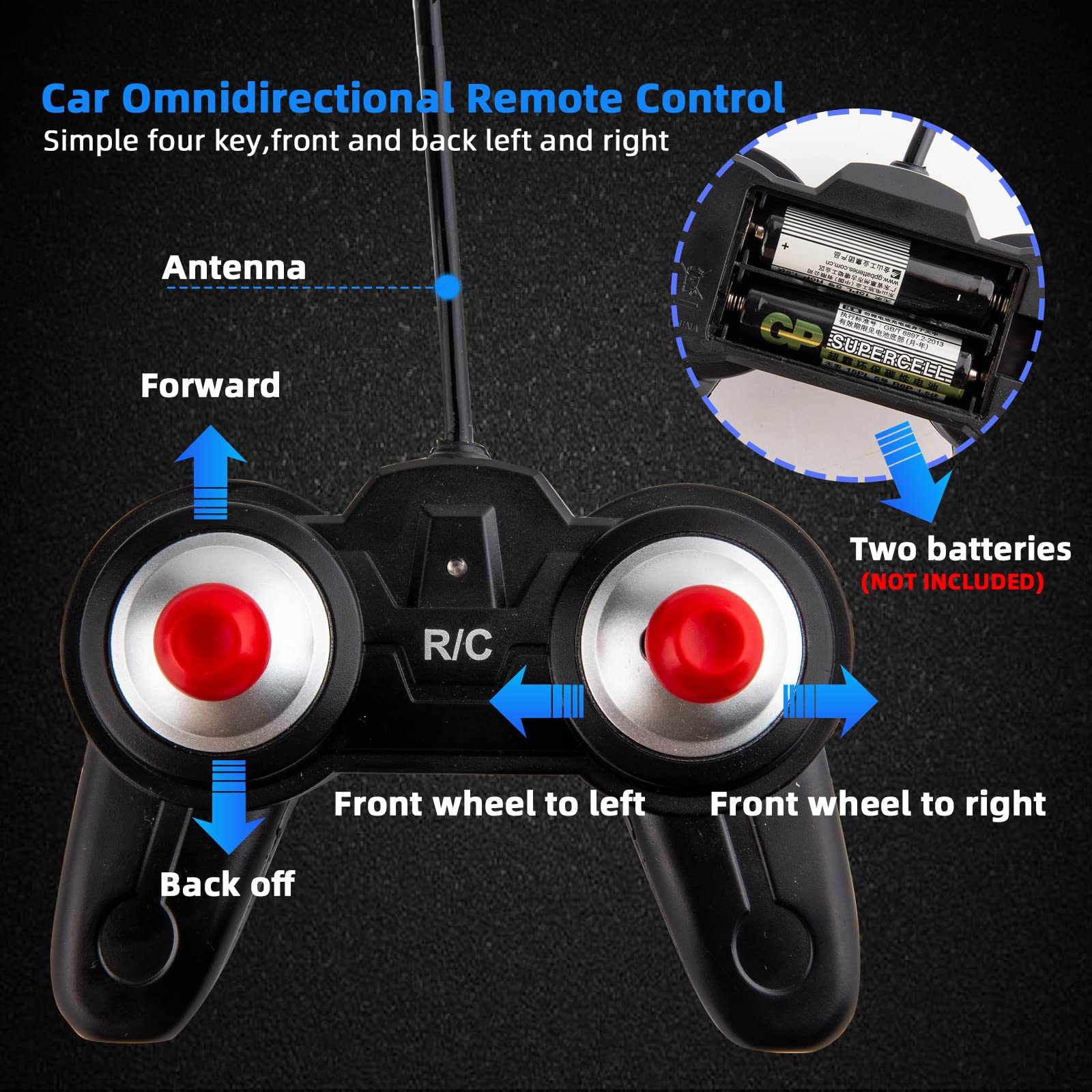 Snapklik.com : BDTCTK Remote Control 1/24 Ford Mustang Shelby GT500 RC ...