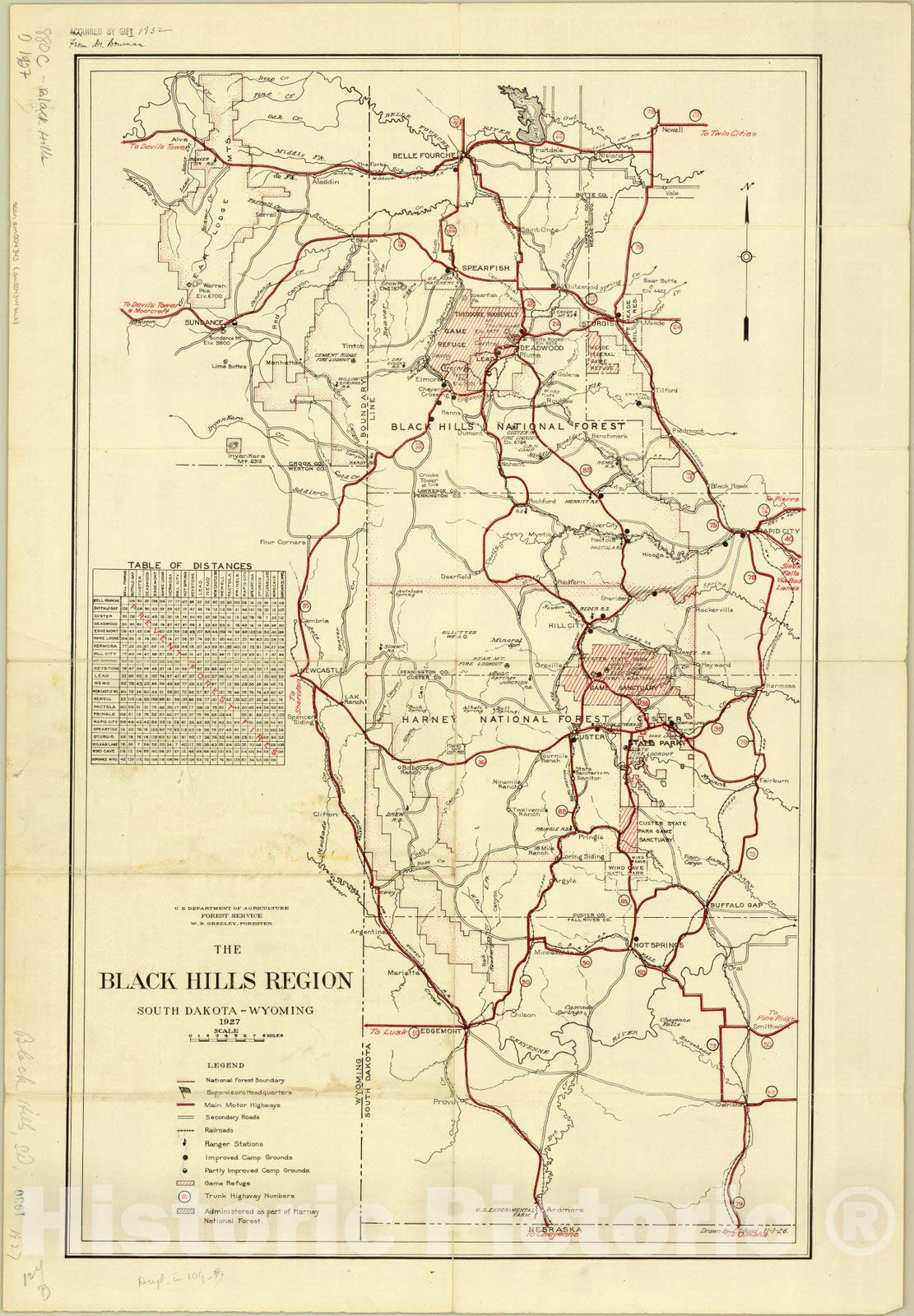 Historical Map Of Black Hills File:Shaded Relief Map Of Black Hills,