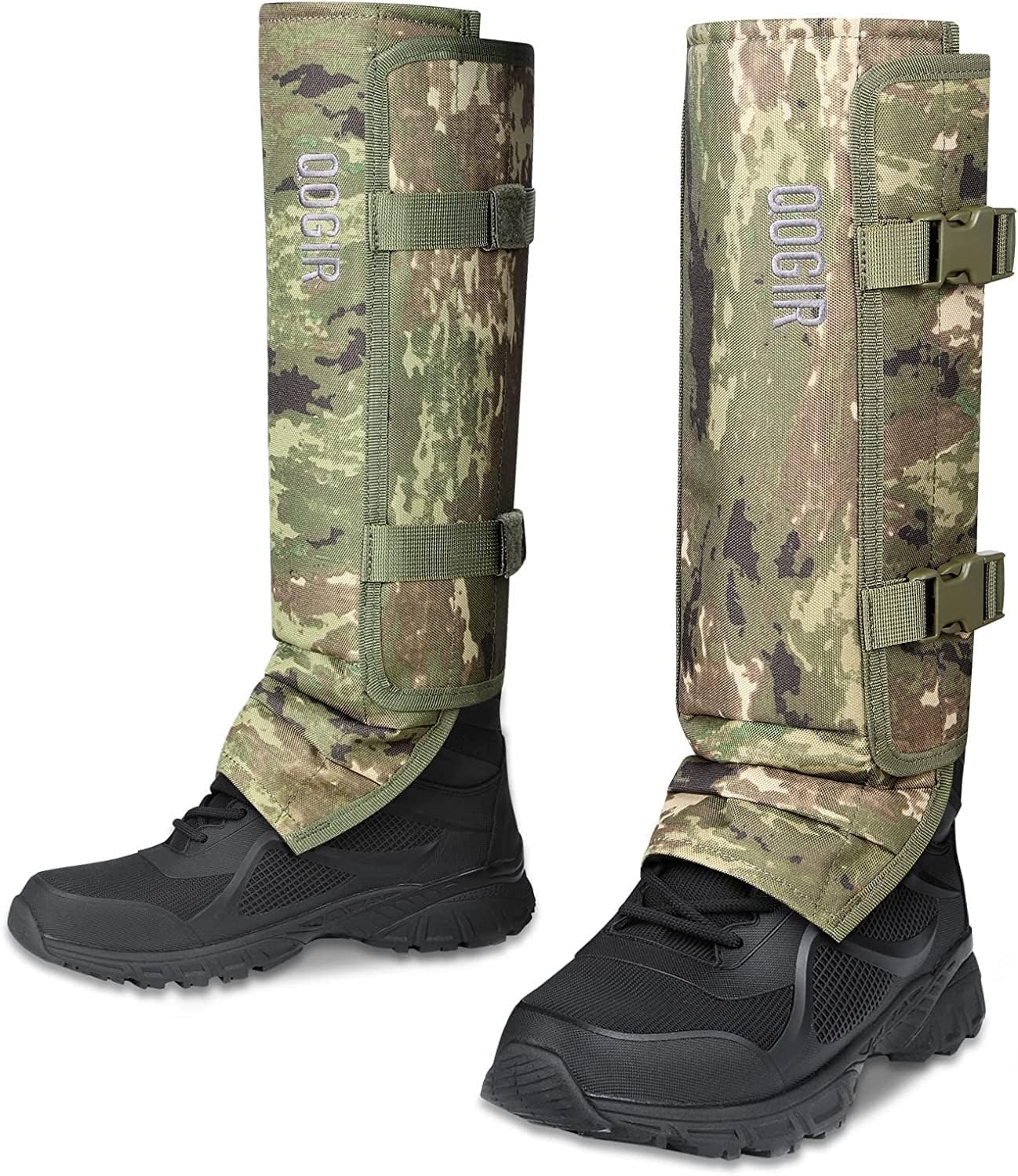 Leg Gaiters Hunting Gaiters, Adjustable Snow Boot Gaiters, Waterproof ...